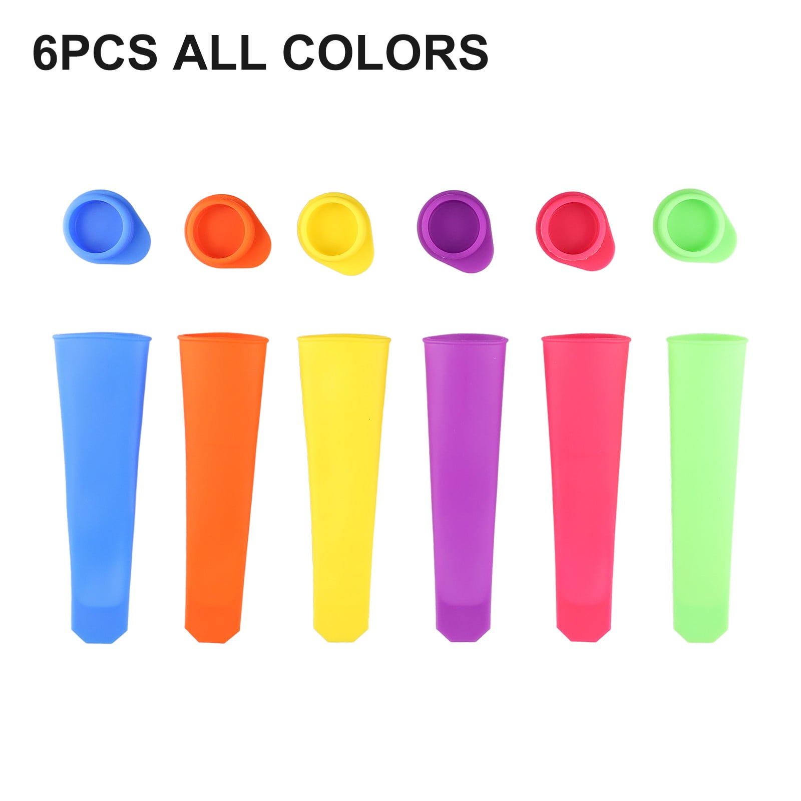 Silicone Push Up Frozen Stick Ice Cream Yogurt Jelly Frozen Mould Tool ...