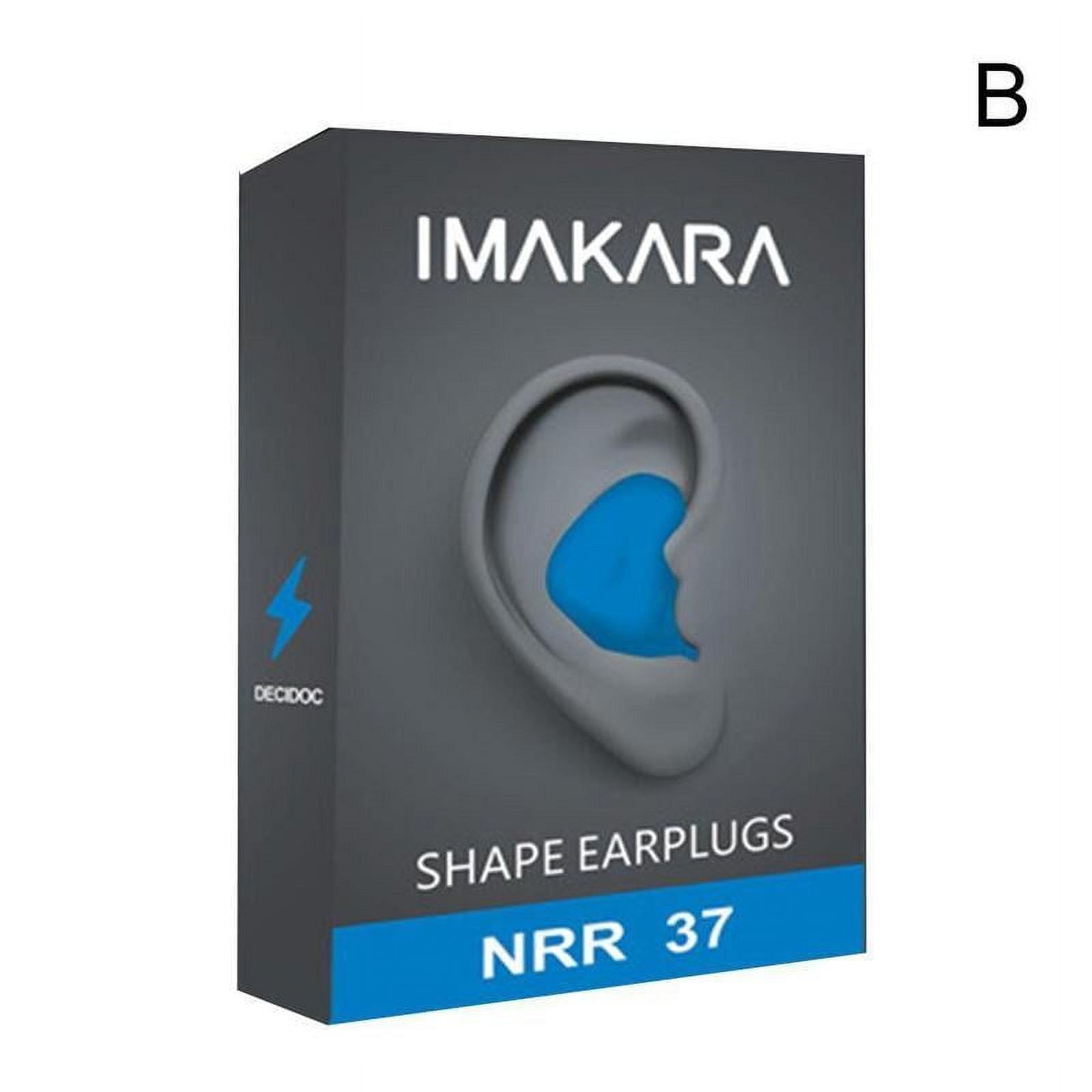 Silicone Putty Shaping Earplugs Adult Night Sleeping Anti-Noise D D ...