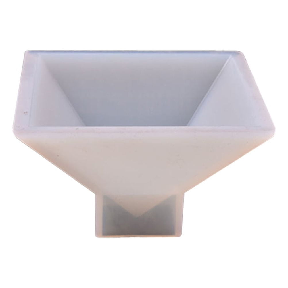 Silicone Pyramid Shape Mold DIY Crystal Epoxy Mold Fondant Cake Mold ...