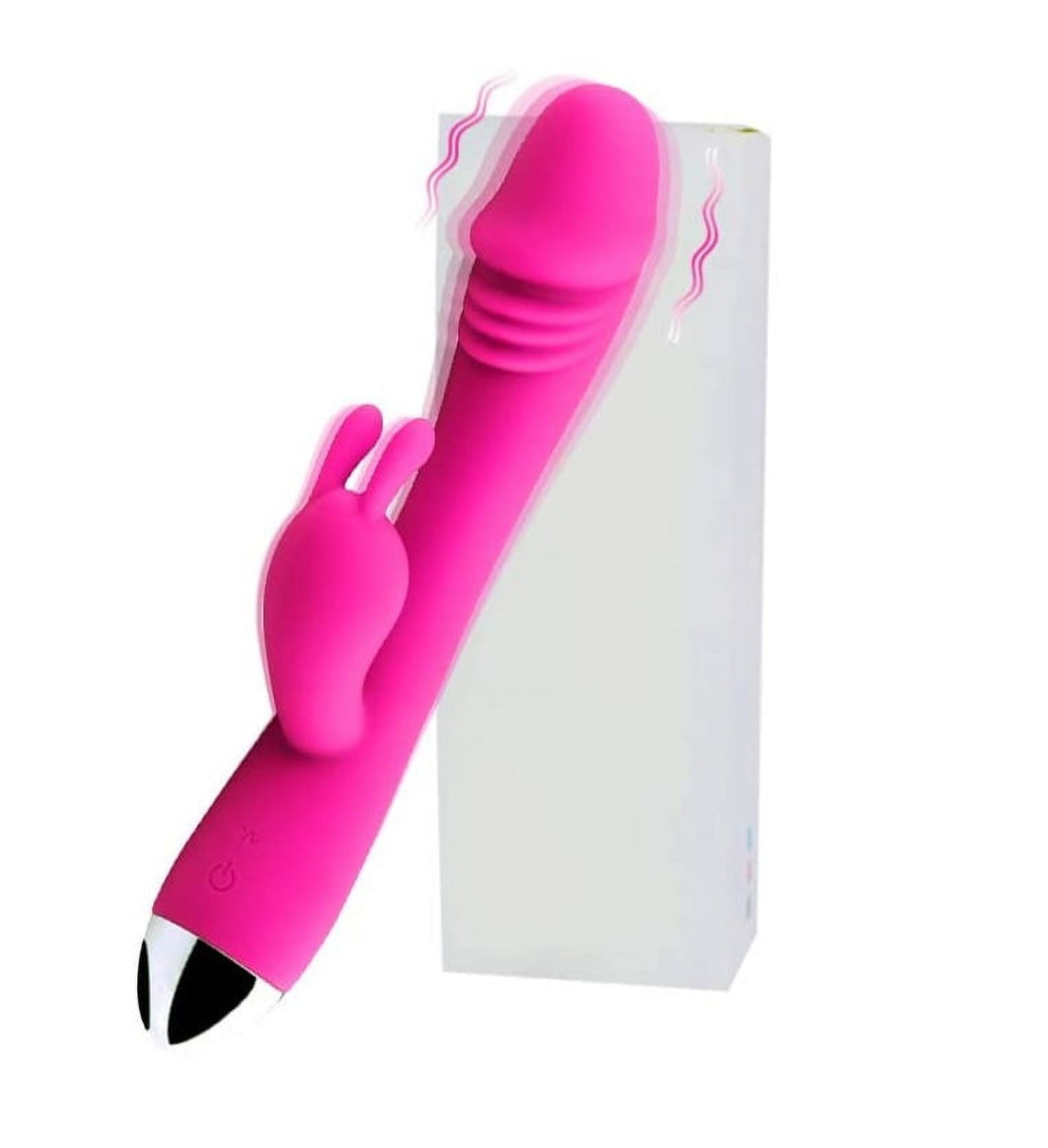 Silicone Rechargeable G Spot Rabbit Vibrator 8 Function For G Spot