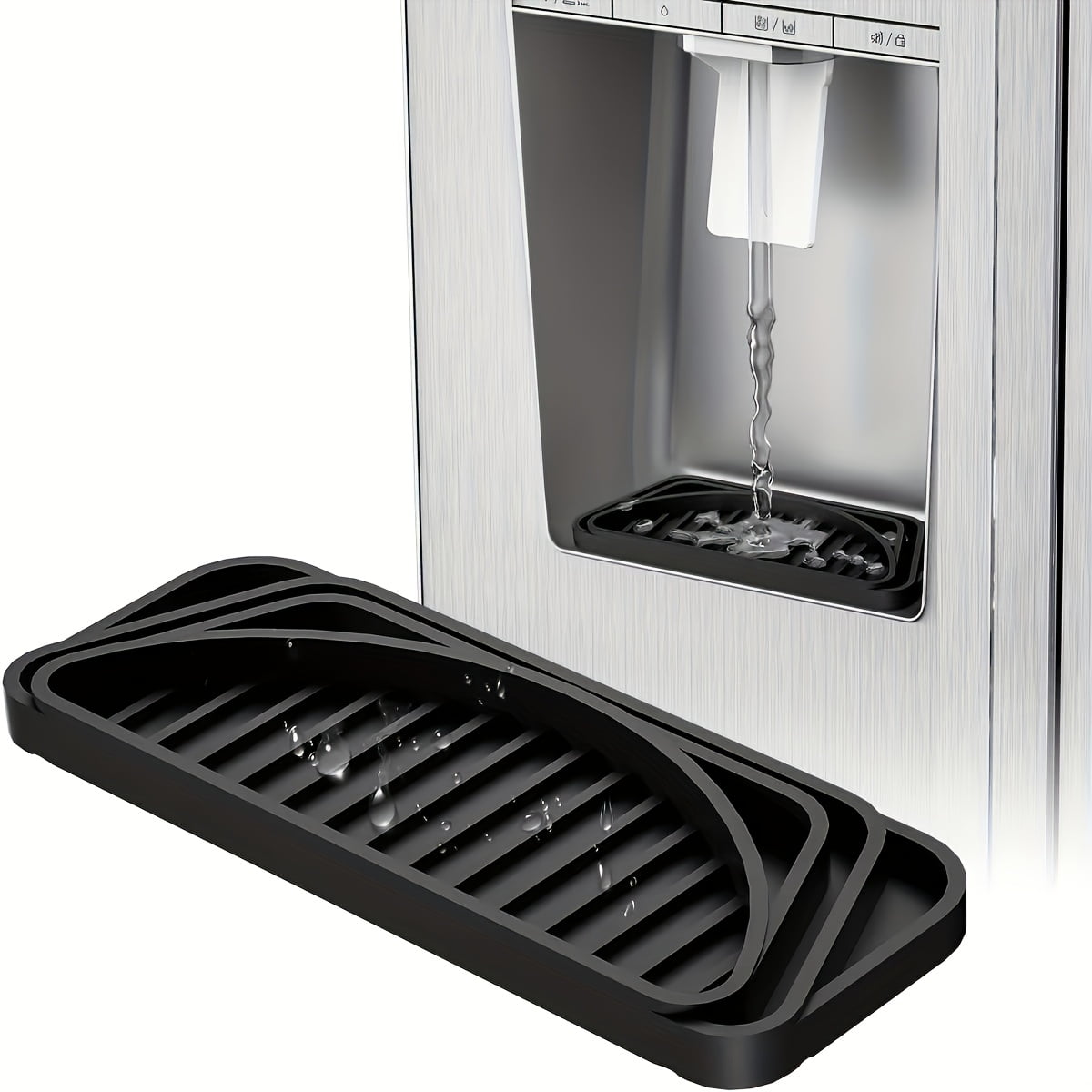 Universal Drip Tray – Splash Guard for Refrigerators & Standalone Water ...