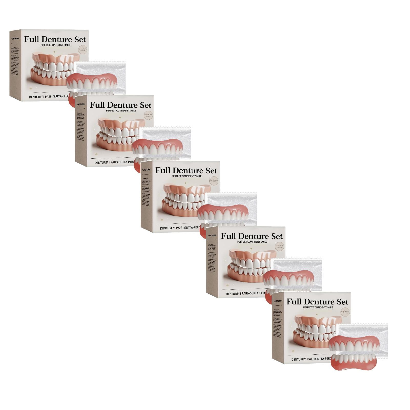 Silicone Reline Denture Set, Denture Silicone Reline Kit, Upper and ...
