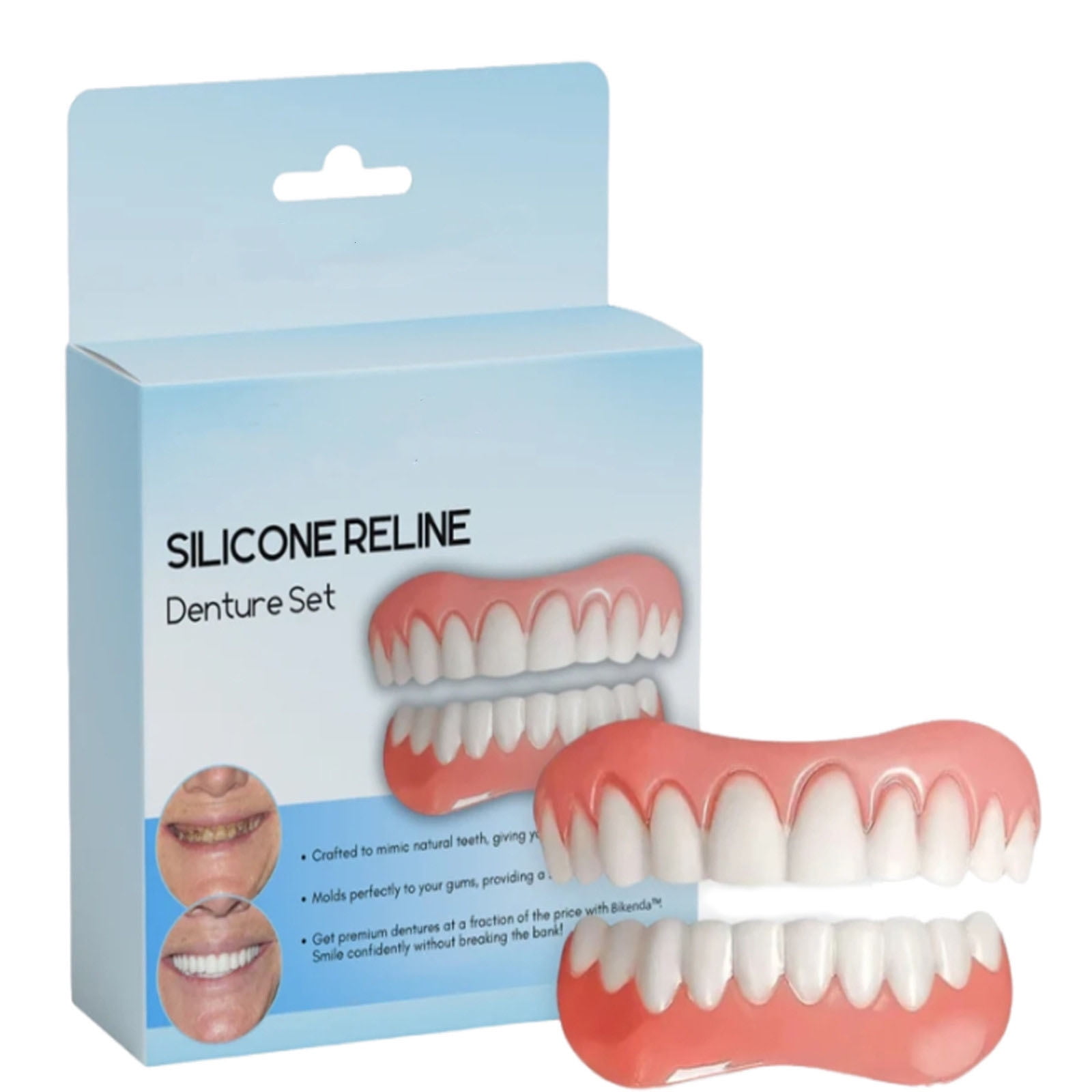 Silicone Reline Denture Set, Silicone Reline for Dentures, Veneers ...
