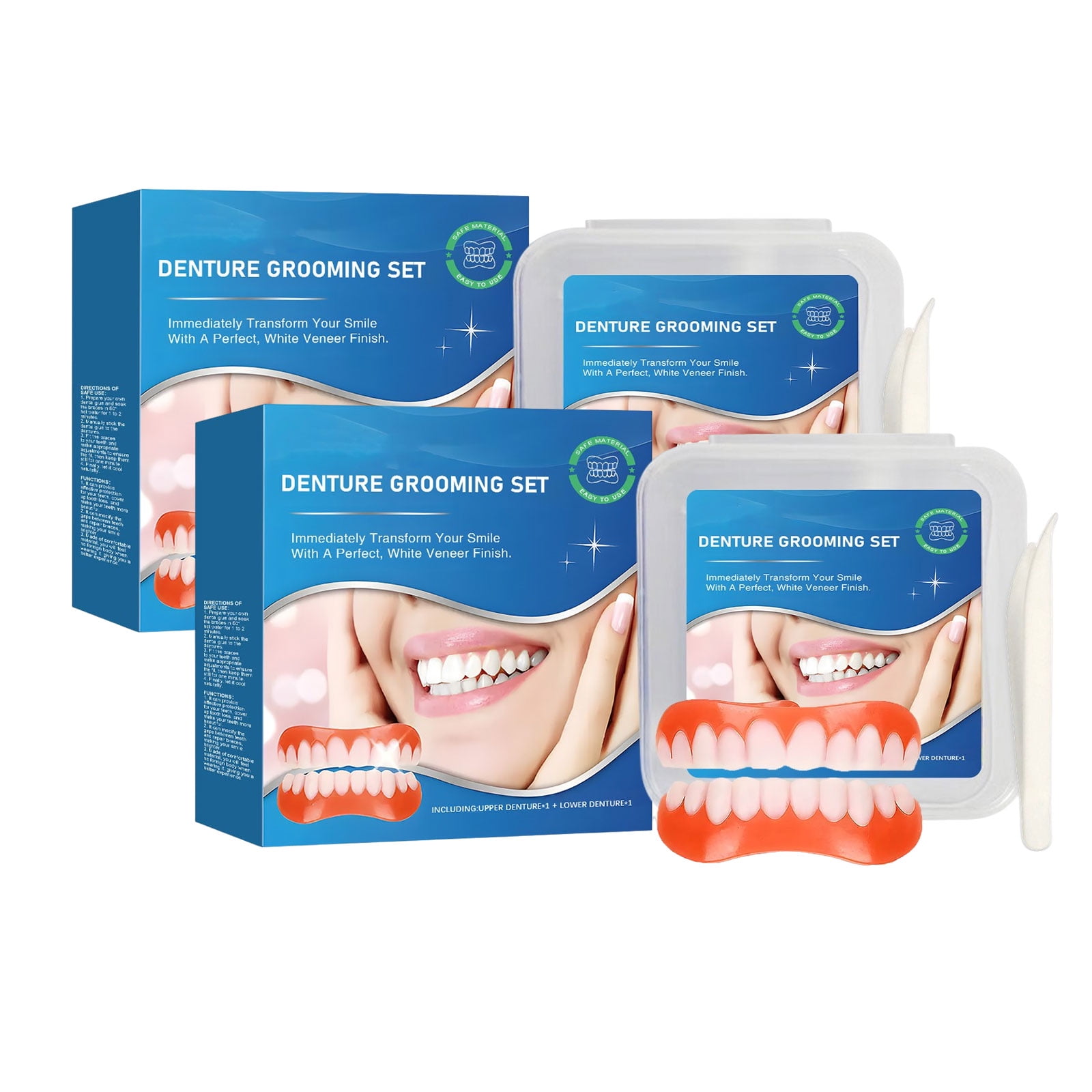 Silicone Reline Denture Set, Professional Denture Silicone Reline Kit ...