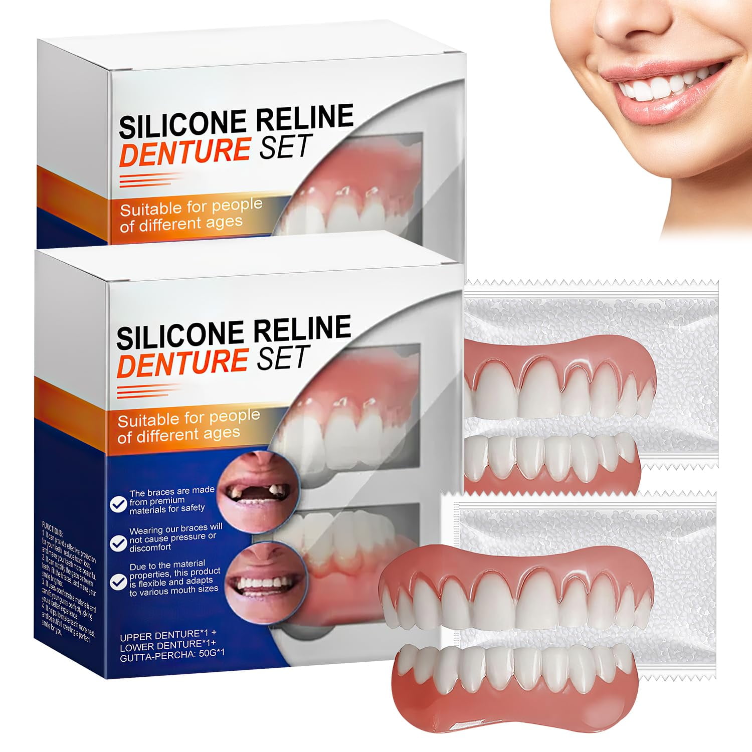 Silicone Reline Denture Set,Silicone Dentures Set, Denture Silicone ...