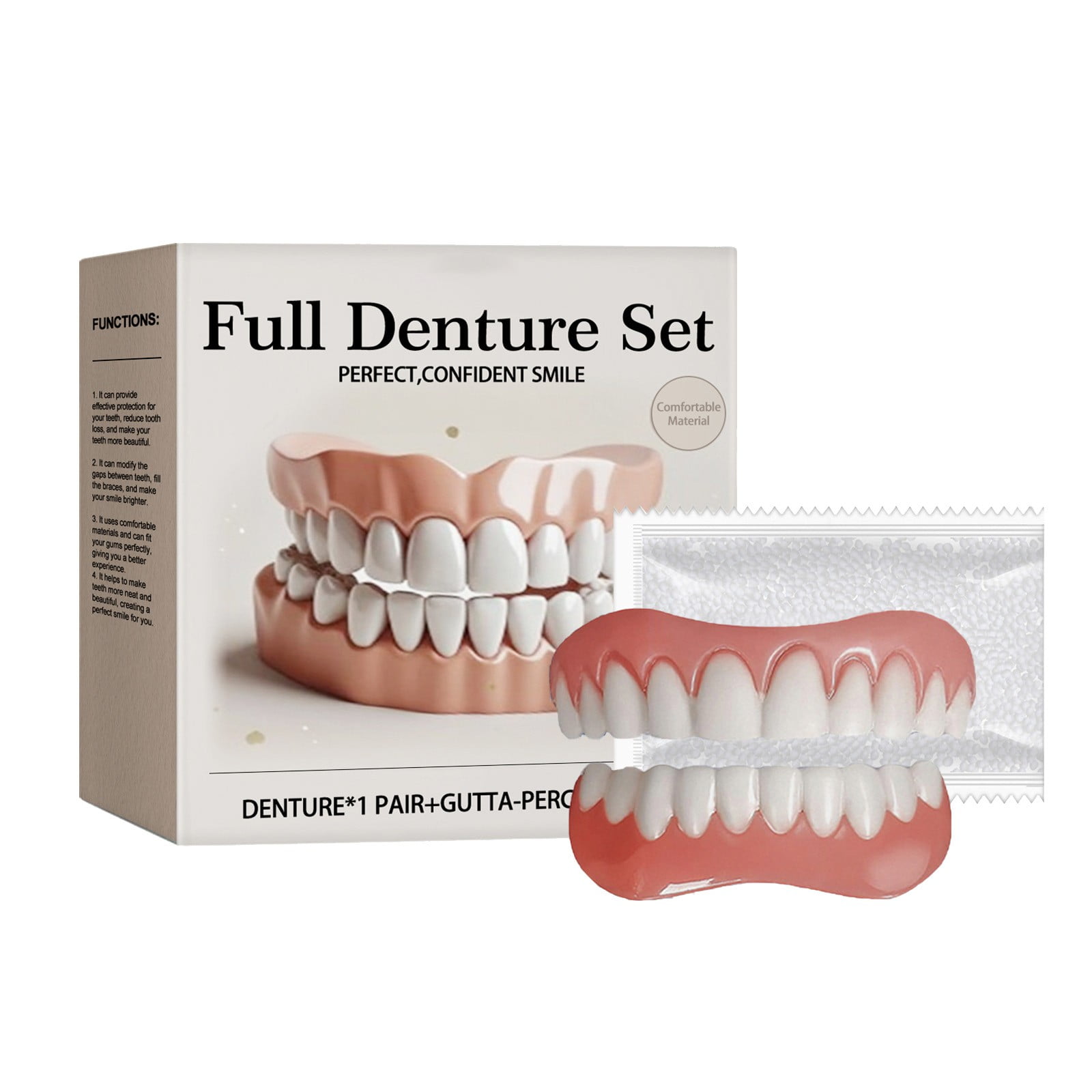 Silicone Reline Denture Set, Silicone Dentures Set, Soft Denture Reline ...