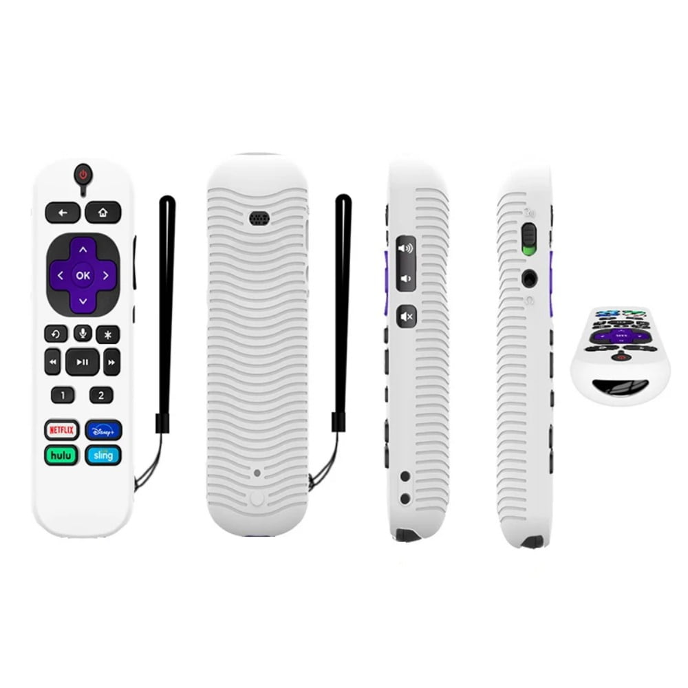Silicone Remote Case Cover for TCL Roku Voice Remote Pro,Protective ...