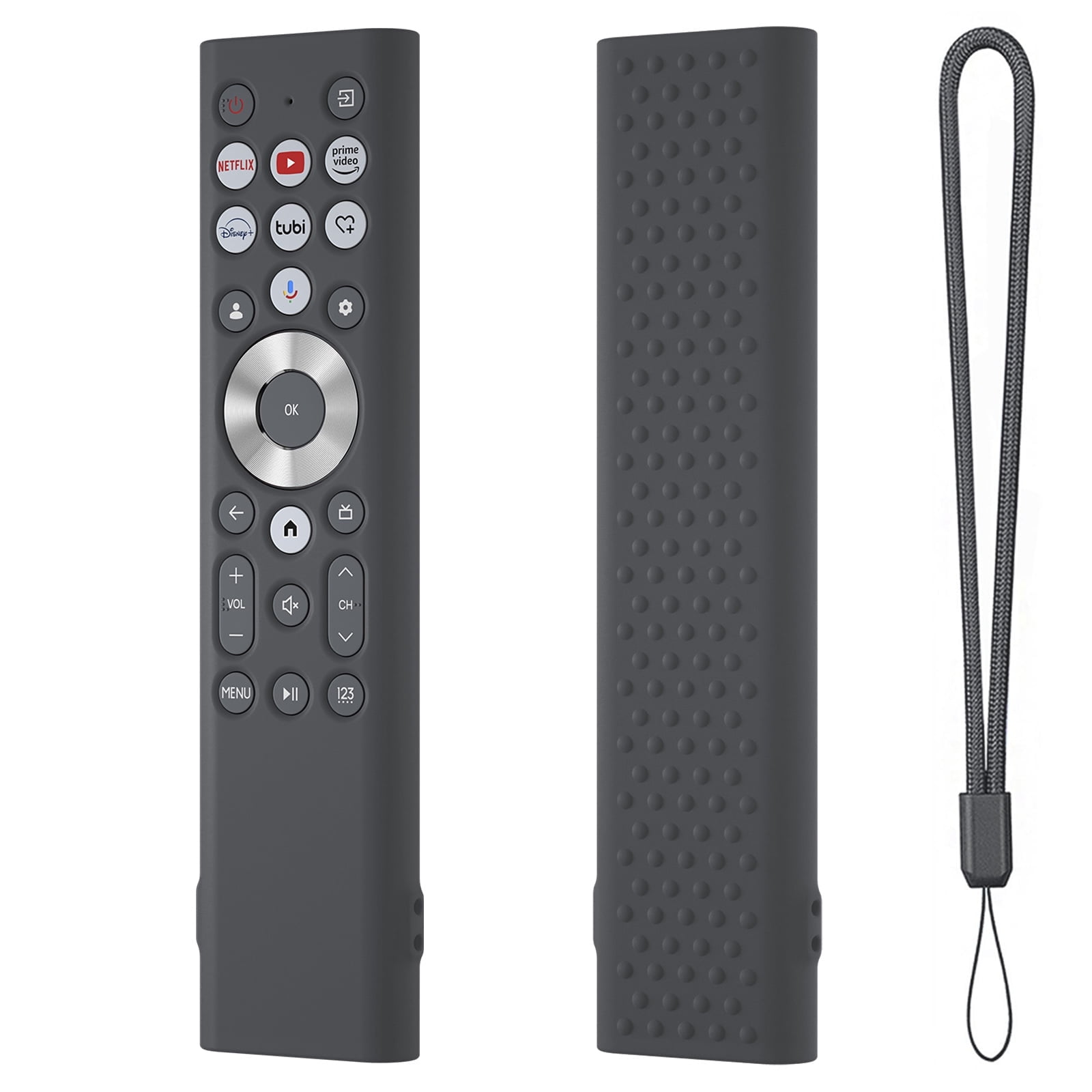 Silicone Remote Case Protective Cover Sleeve for Hisense ERF6A80 ...