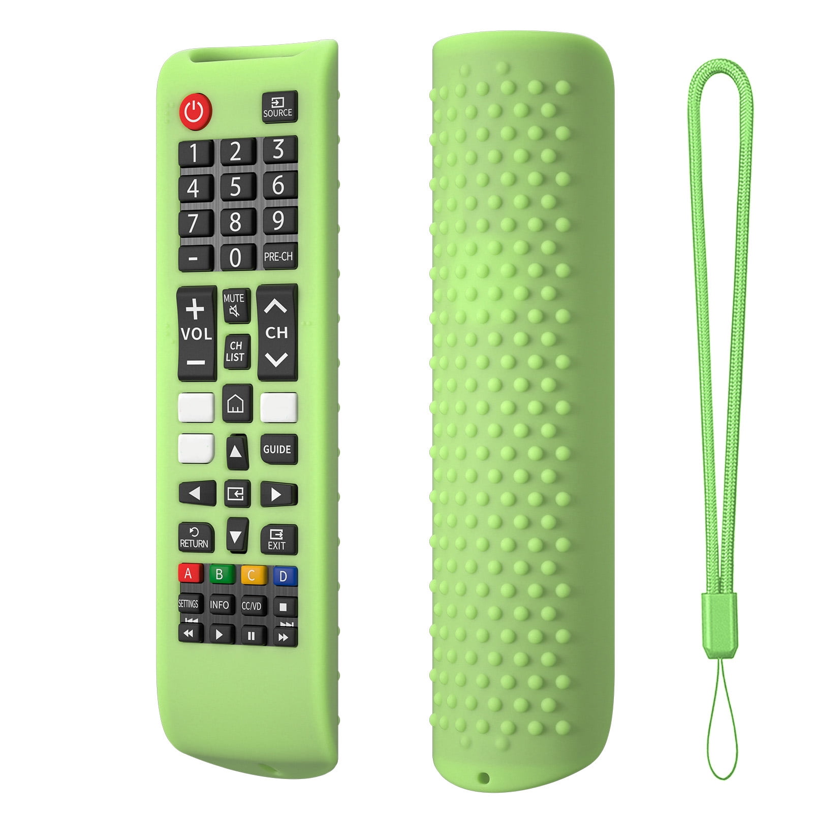 Silicone Remote Controller Case for Smart TV Shockproof Remote Control ...