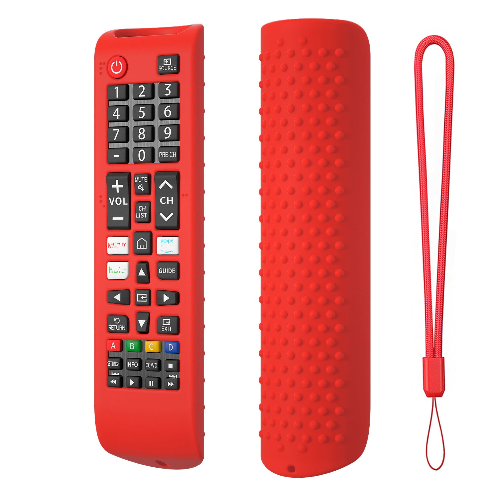 Silicone Remote Protective Case For Samsung Smart TV Shockproof Remote ...