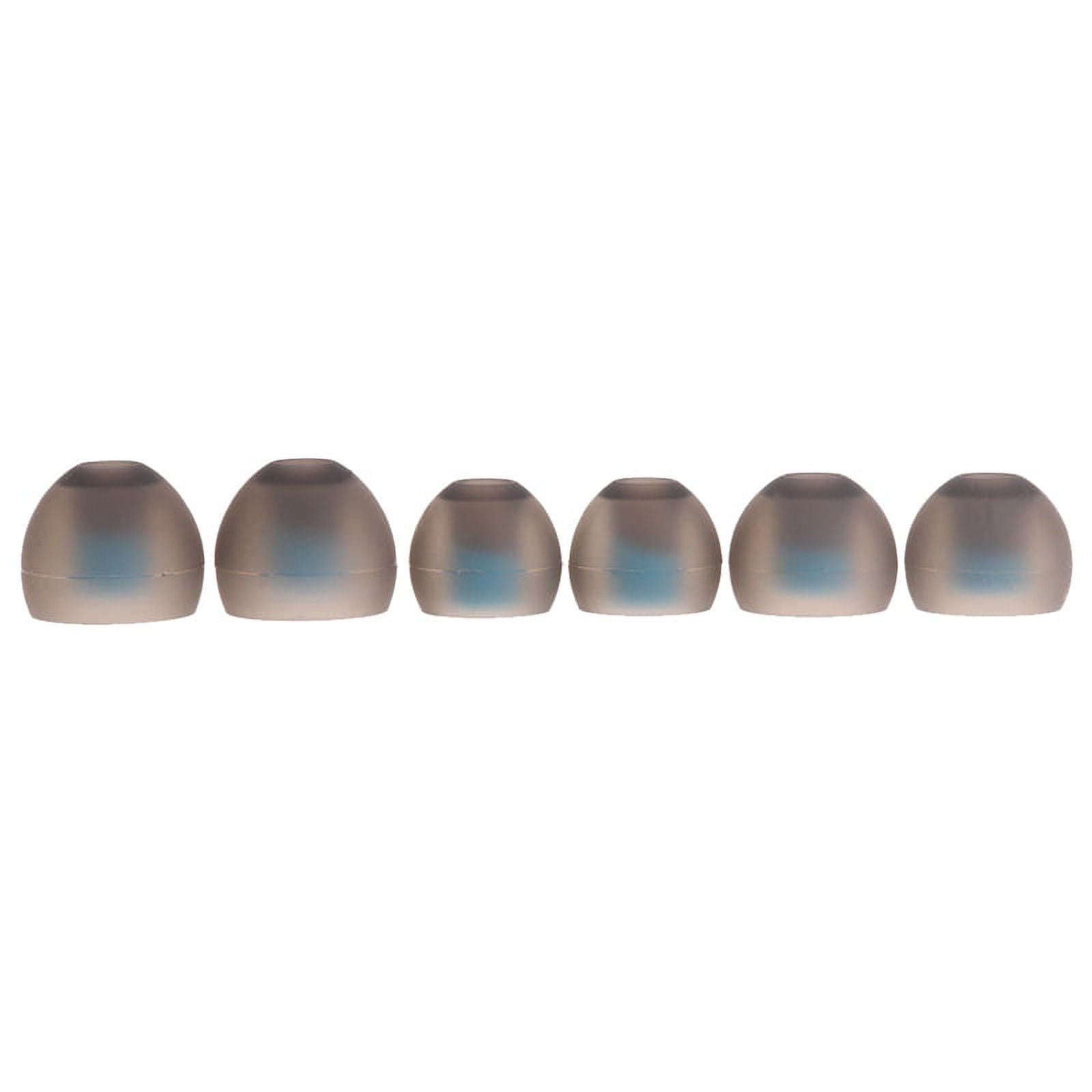 Silicone Replacement Ear Bud Tips Clear Silicone Gels Virtual Surround ...