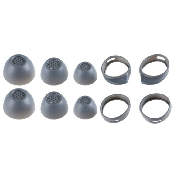 Silicone Replacement Eartips Earplugs Wing Tips Set For In Ear Earbuds ...