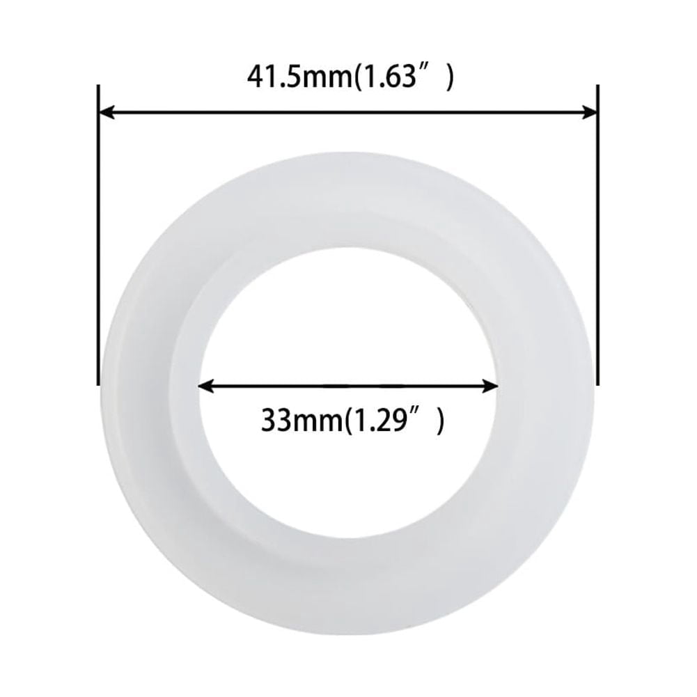 Silicone Ring Gasket Set For Bathtub Sink Pop Up Cap Washer Seal ...