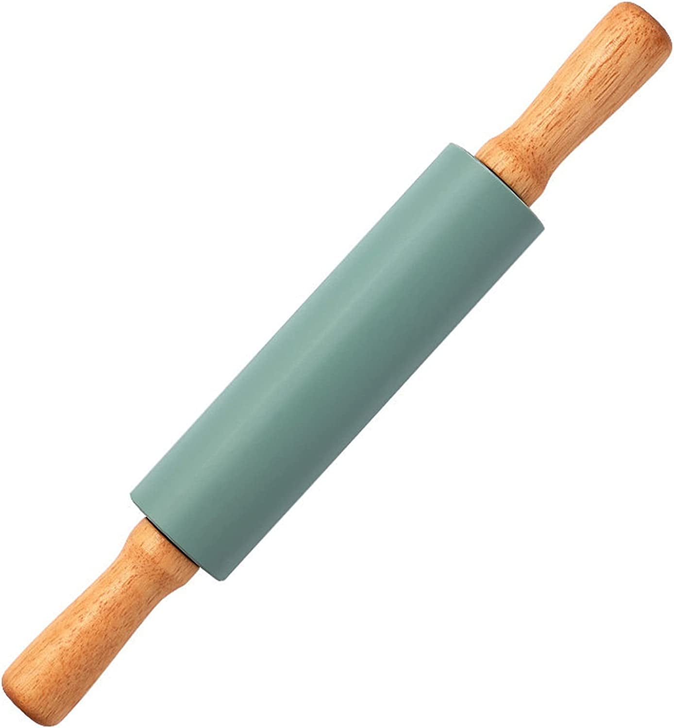 Silicone Rolling Pin for Baking Pizza making, Professional Dough Roller ...