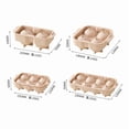 Silicone Round Ice Tray Ice Molds Ice Ball Maker with Lid Big Ice Cubes ...