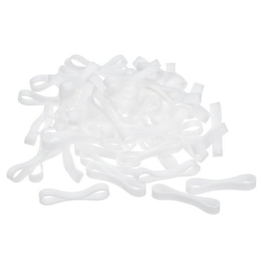 Silicone Rubber Bands Rings 100Pcs Non-slip 20mm Dia 0.7mm Thick 5mm ...