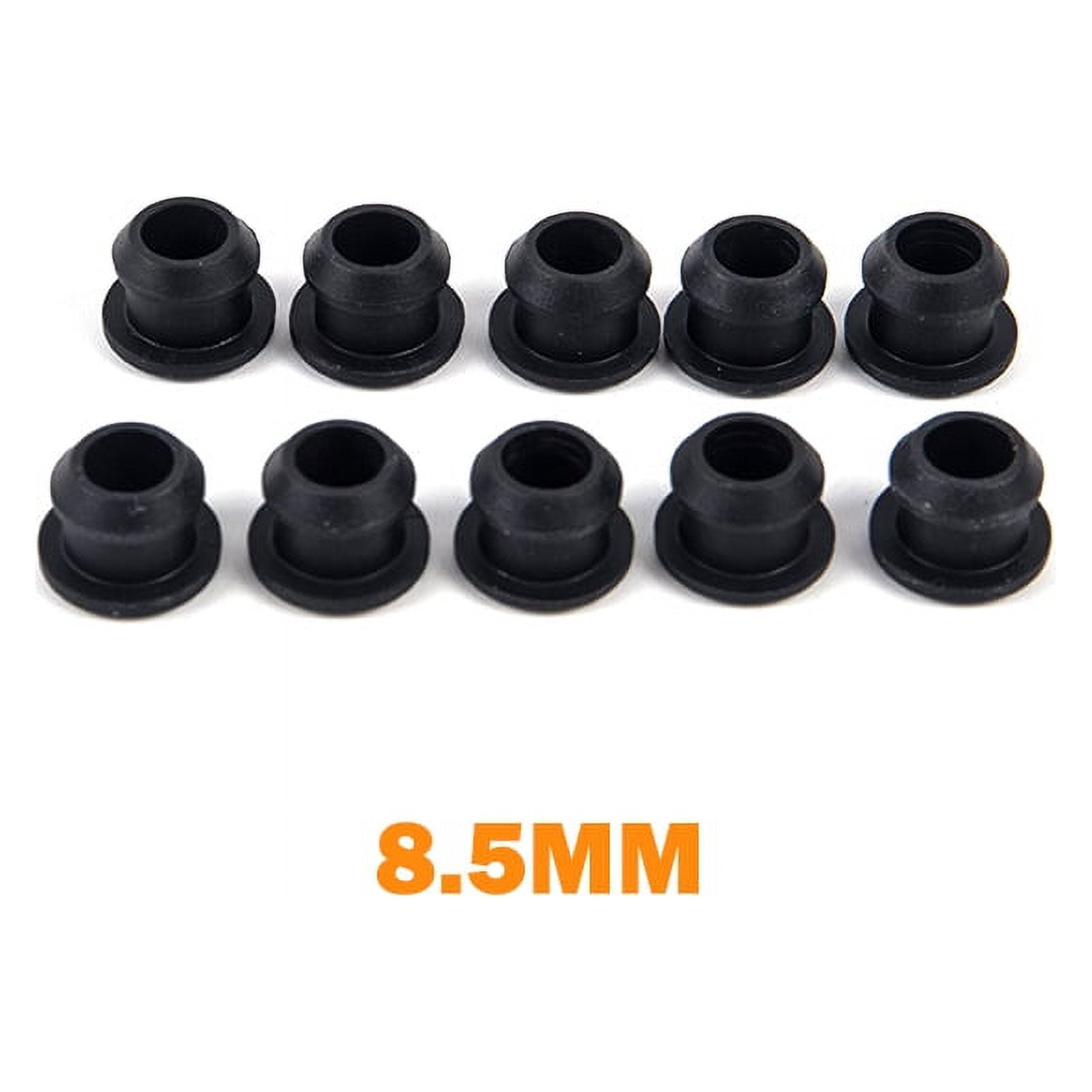 Silicone Rubber Snap-on Hole Plug, 2.5 mm -14 mm Blanking End Caps Seal ...