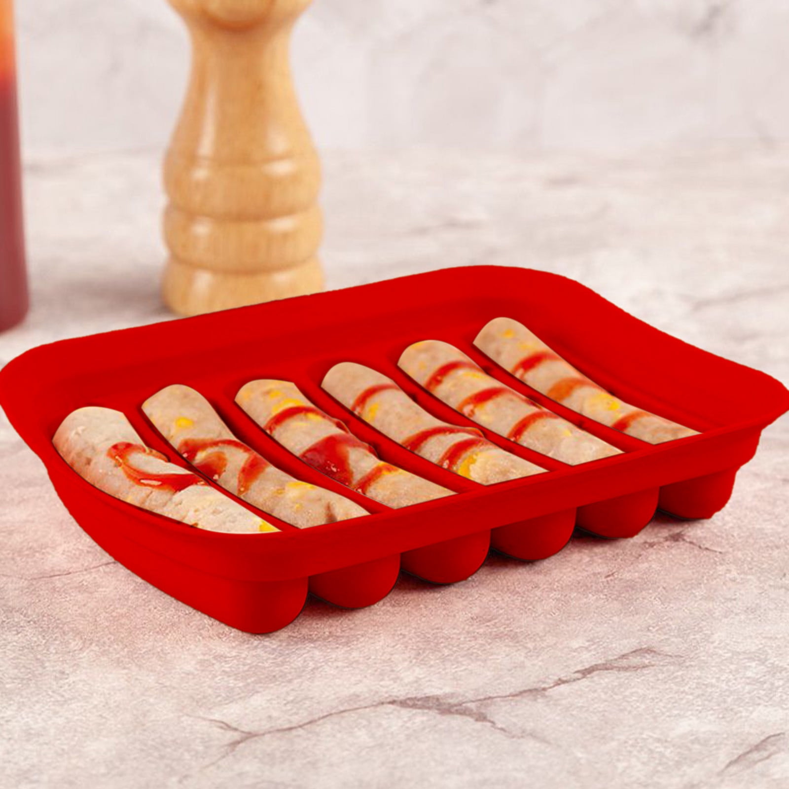 Silicone Sausage Molds for Homemade Hot Dogs & Food Steam Meat Sausage ...