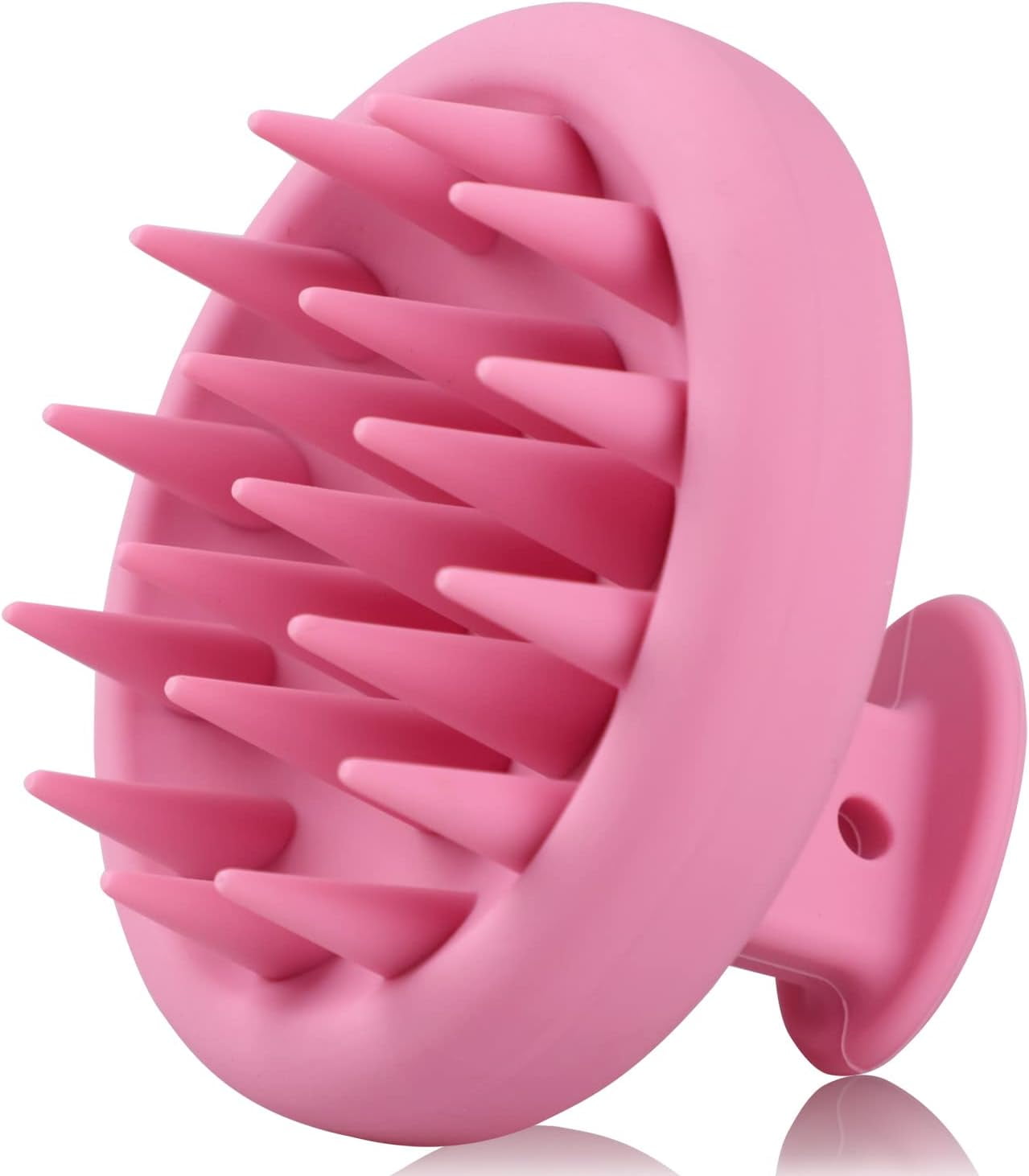 Silicone Scalp Massager Shampoo Brush, Shower Scalp Scrubber with Soft Bristles, Scalp Brush for ...