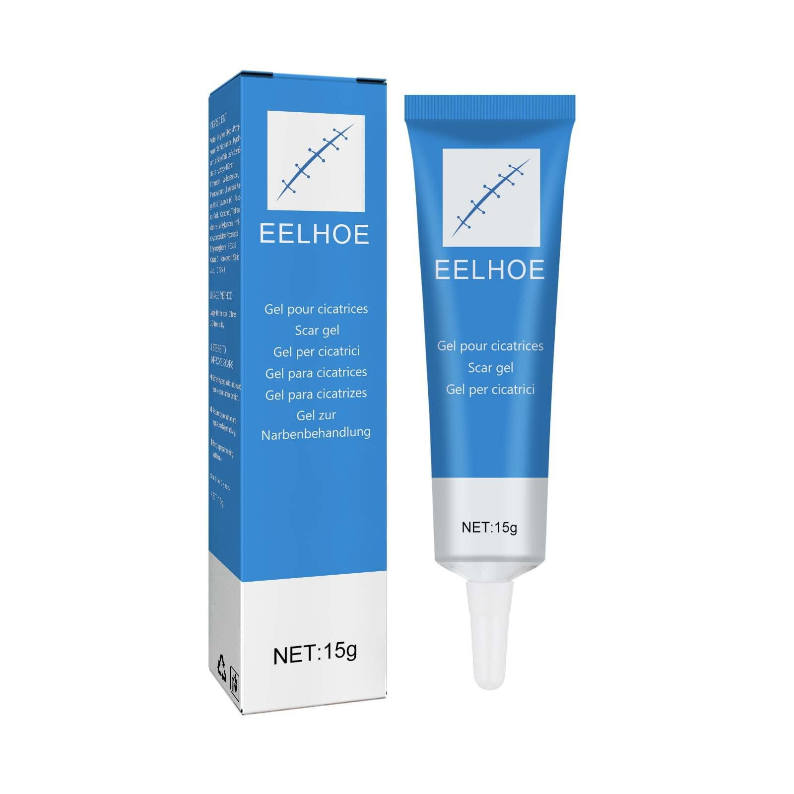 Silicone Scar Gel, Helps Improve Size, Color & Texture of Hypertrophic ...