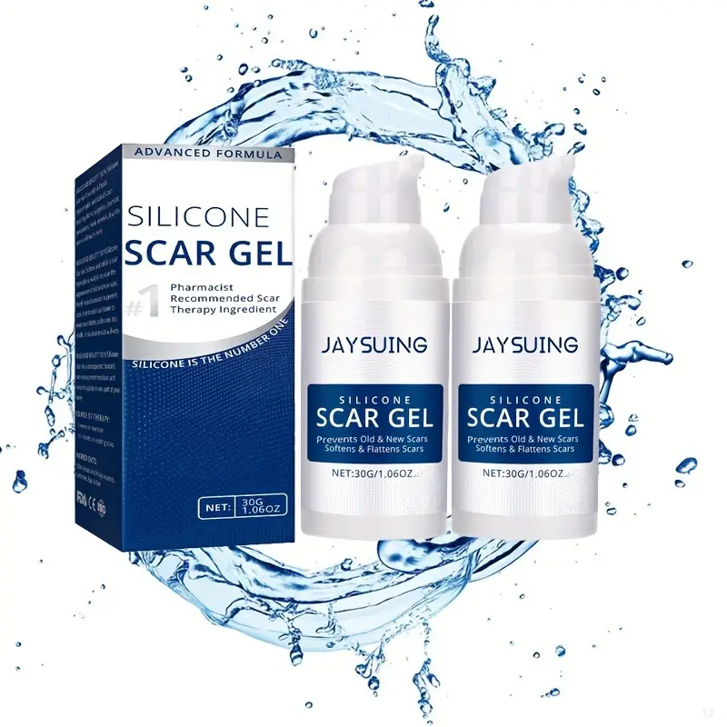 Silicone Scar Gel - Premium Scar Gel For Treating Scars Including Aloe ...