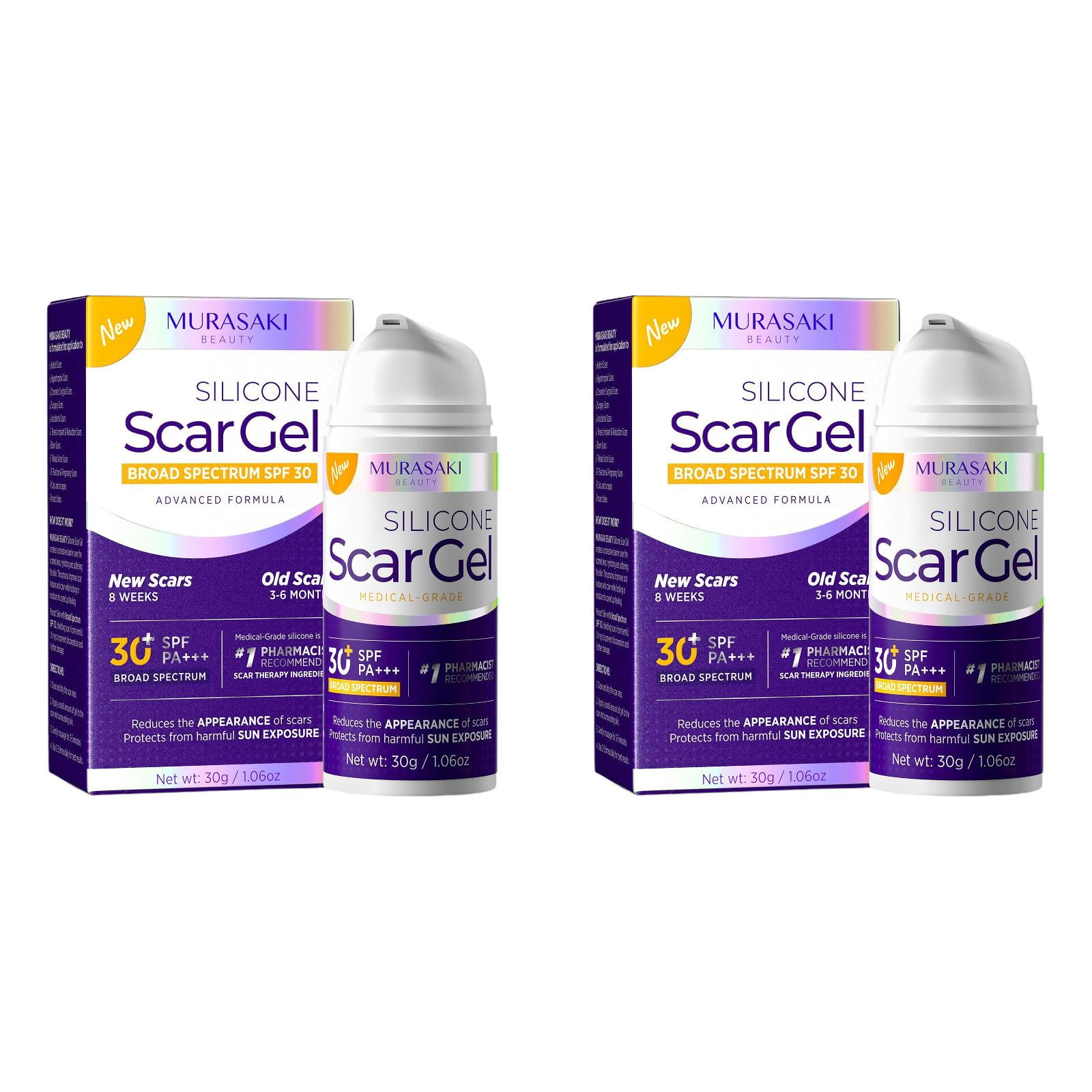 Silicone Scar Gel , Scar Cream for C-Section, Burns, Keloids, Stretch ...