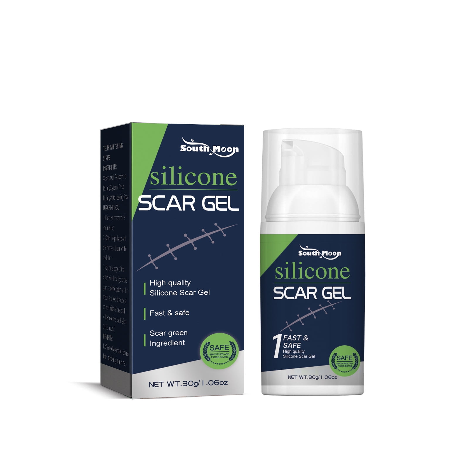 Silicone Scar Gel Scar Reducing Cream 1.06oz - Walmart.com