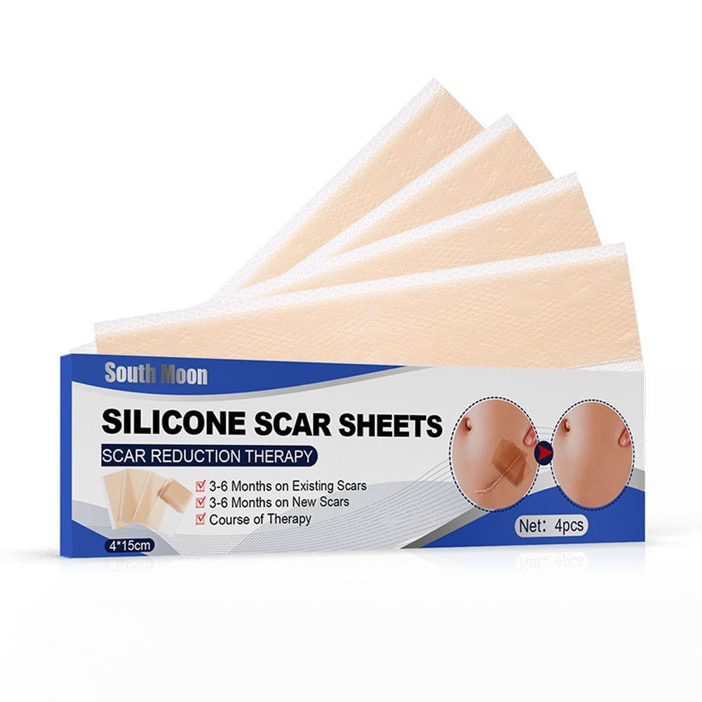 Silicone Scar Removal Sheets, Professional Gel Strips for Scars Caused ...