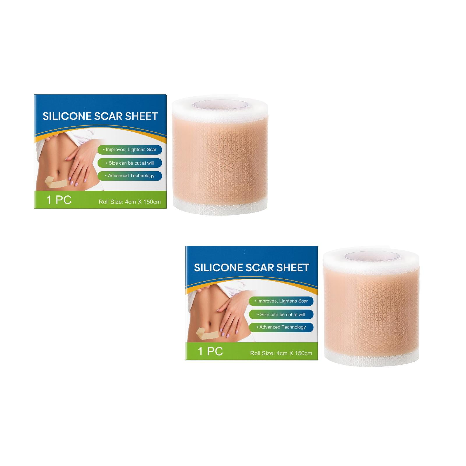 Silicone Scar Sheets, Medical Grade Silicone Scar Tape (1.57"x 59 ...