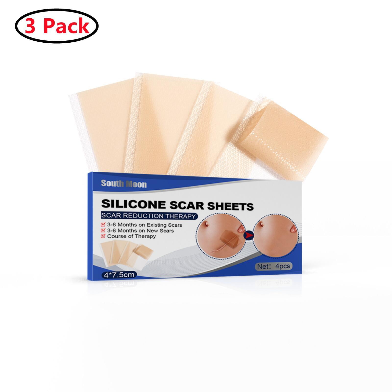 Silicone Scar Sheets, Scar Removal Sheet for C-Section Surgery Burn ...