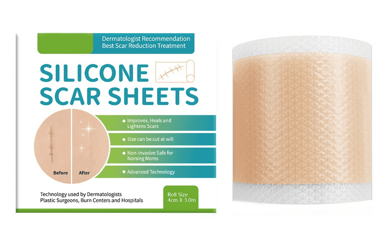 Silicone Scar Sheets,Silicone Scar Tape, (#A - 1.6” x 120” Roll, 3M ...