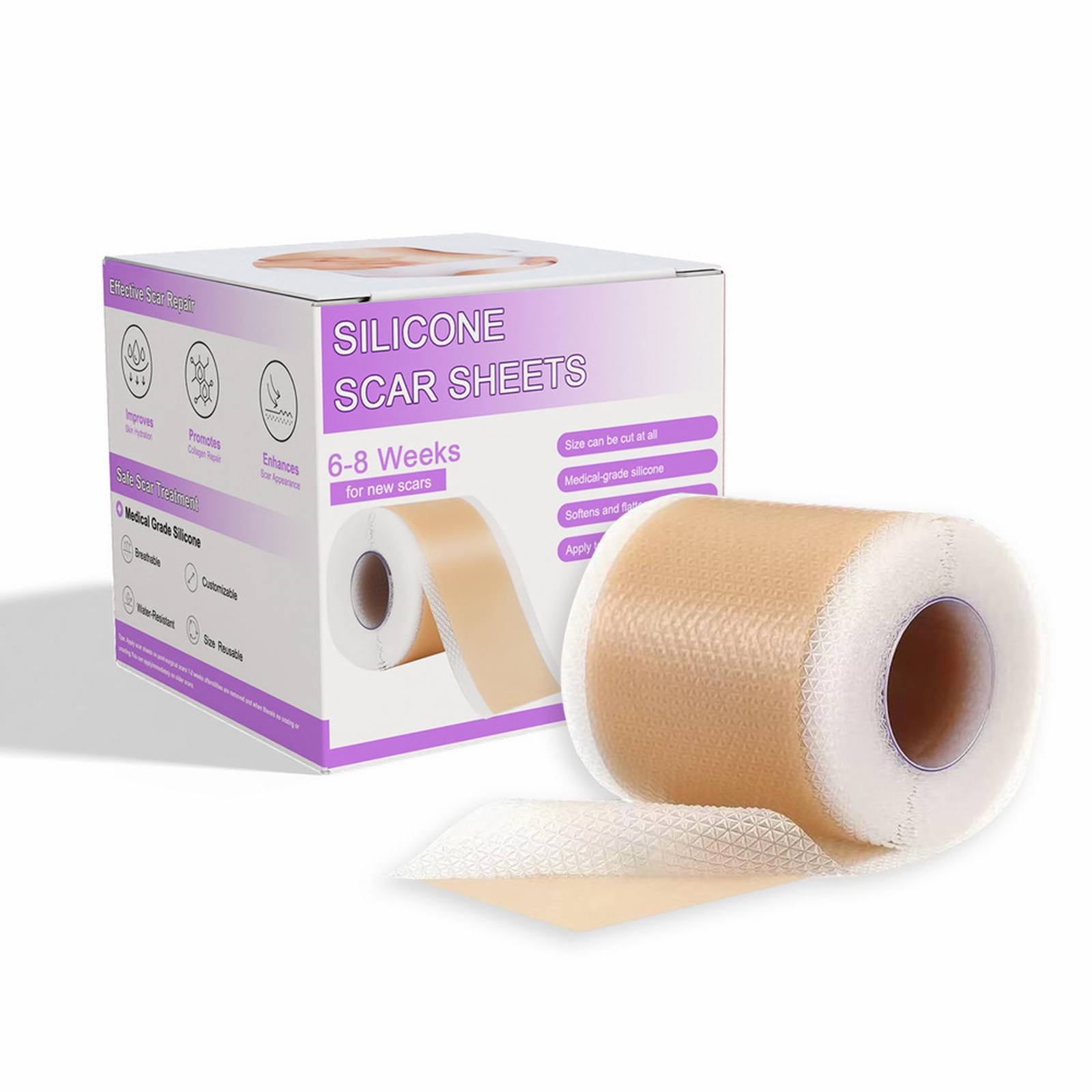 Silicone Scar Sheets,Silicone Scar Tape,Scar Tape For Surgical Scars ...