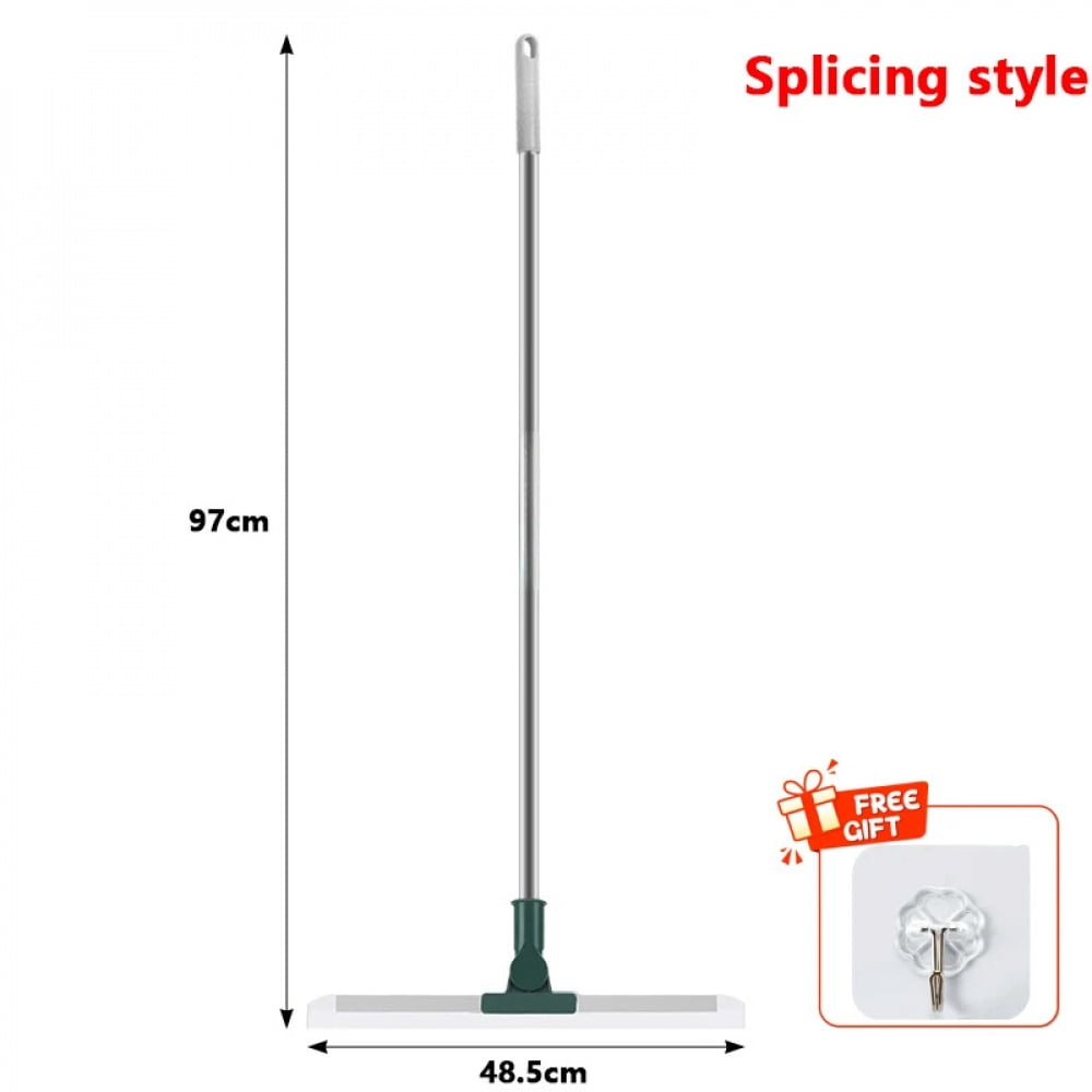 Silicone Scraper Broom Magic Wiper Floor Toilet Bathroom Squeegee ...