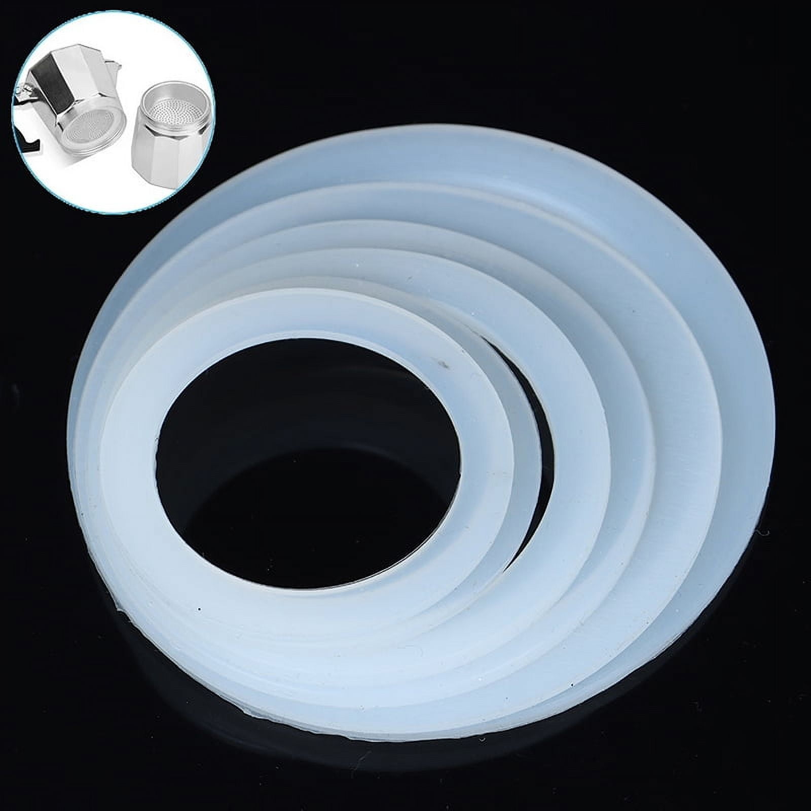 Silicone Seal Flexible Gasket Ring For Moka Pot Espresso Kitchen Coffee ...