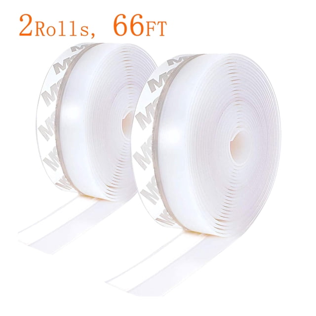 FullPetMoon Silicone Seal Strip - 35mm,2pack 66 FT Weather Stripping ...