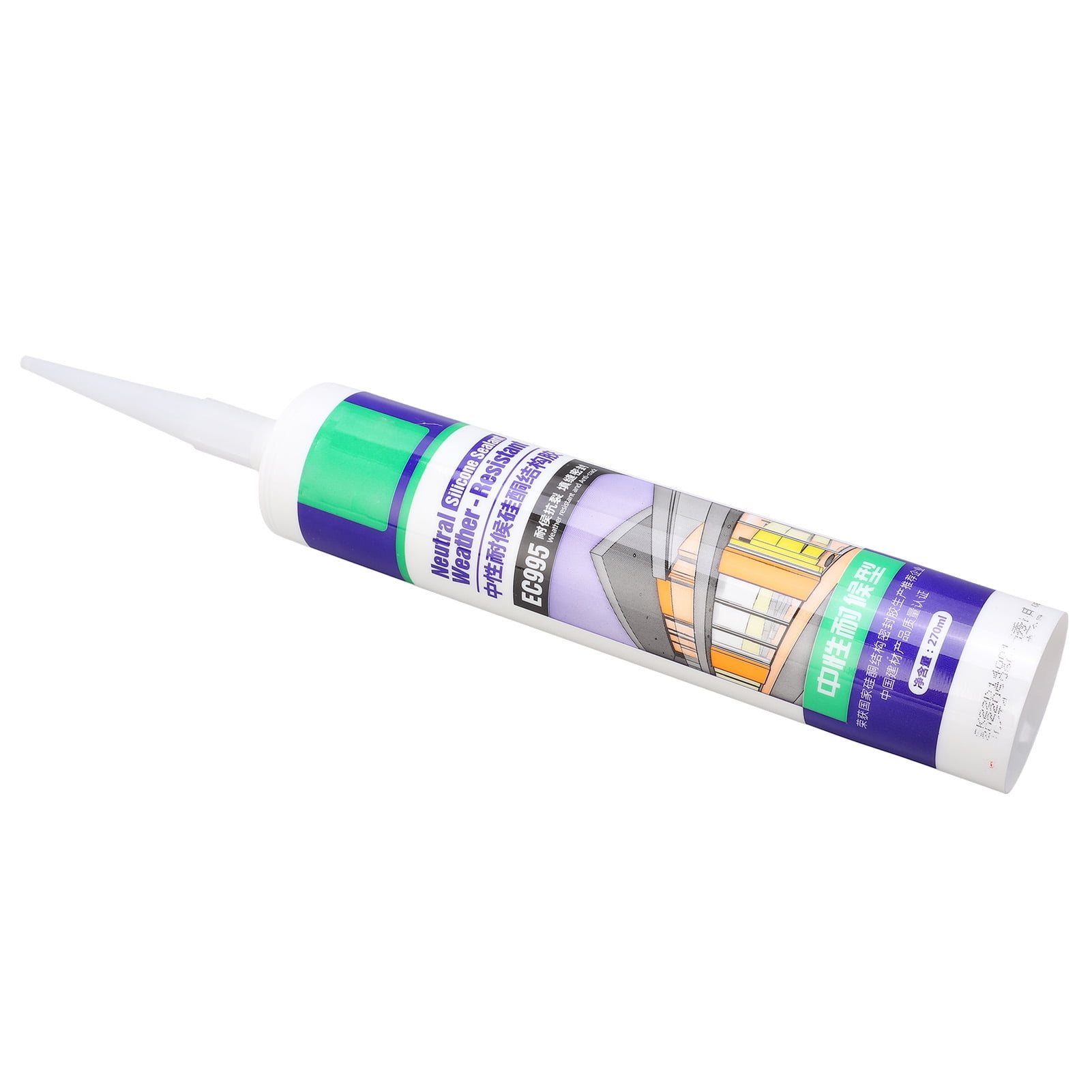 Silicone Sealant, Non Degumming Transparent Caulking Silicone Adhesive ...