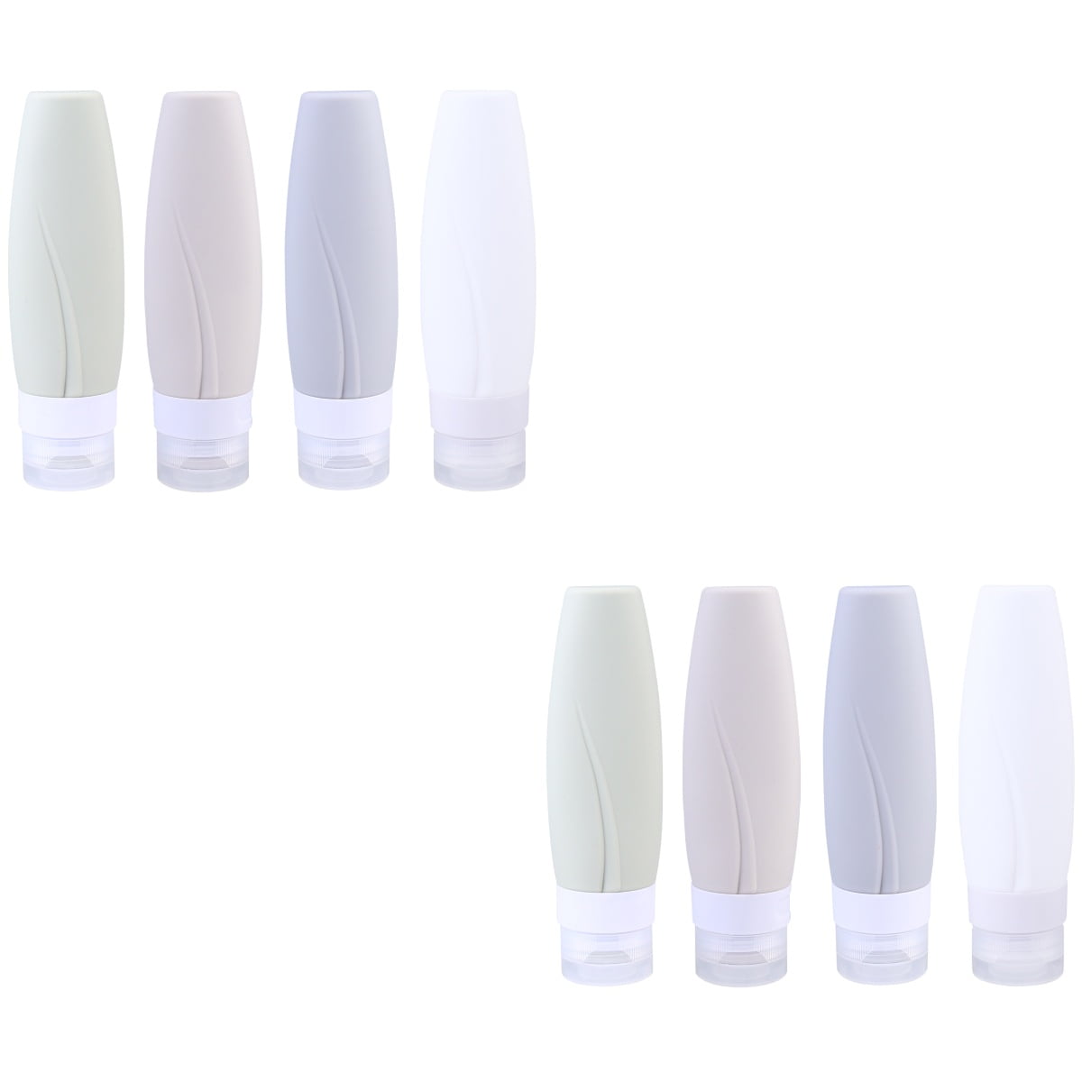 Silicone Shampoo Bottle Liquid Silica Gel Cosmetic Bottles Travel ...