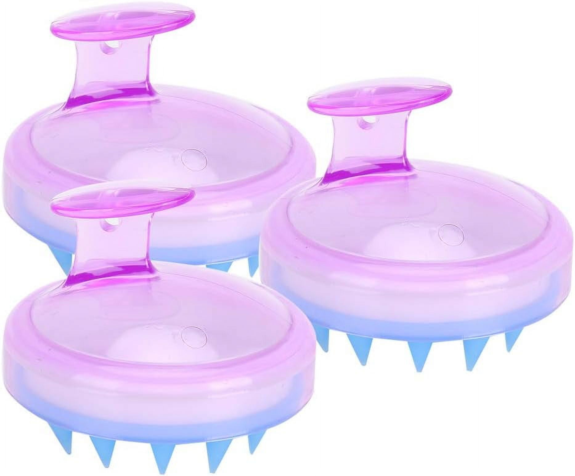 Silicone Shampoo Brush, Ergonomic Hair Scalp Brush Hair Loss Boot ...