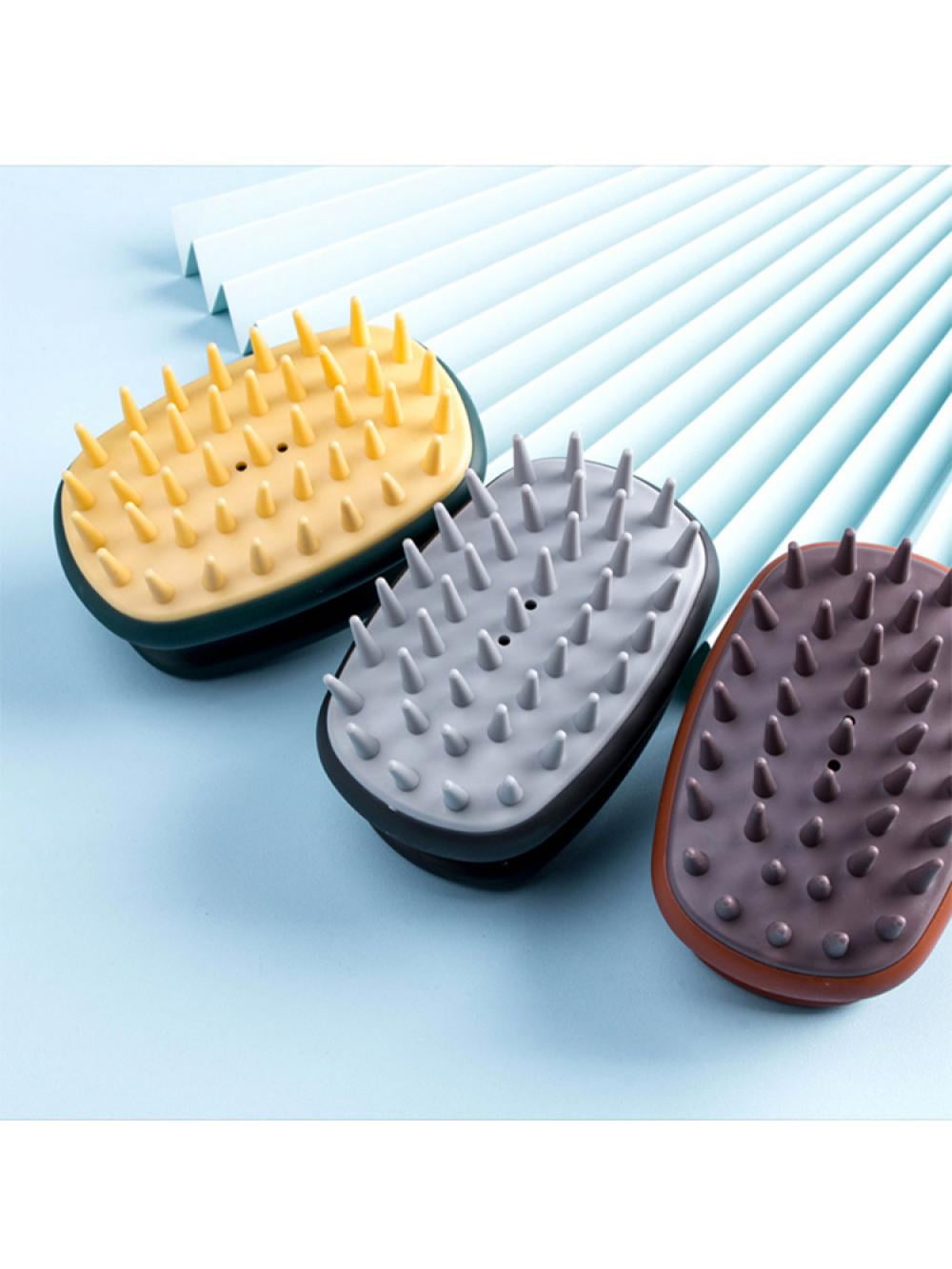 Silicone Shampoo Brush Massage Brush Shampoo Comb Head Brush Itchy ...