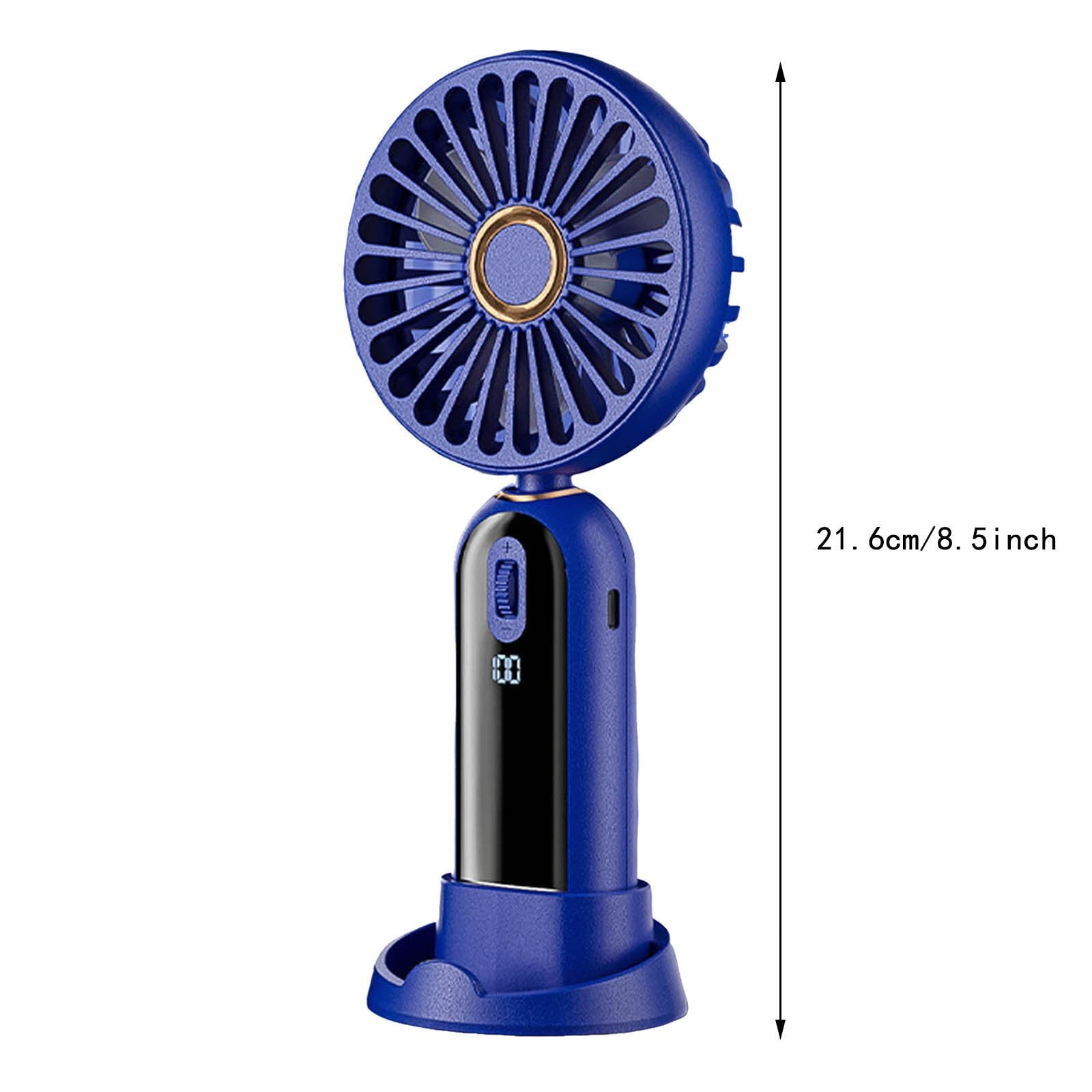 Silicone Shaped Mini Fan Portable And Convenient Cool For Your Neck And ...