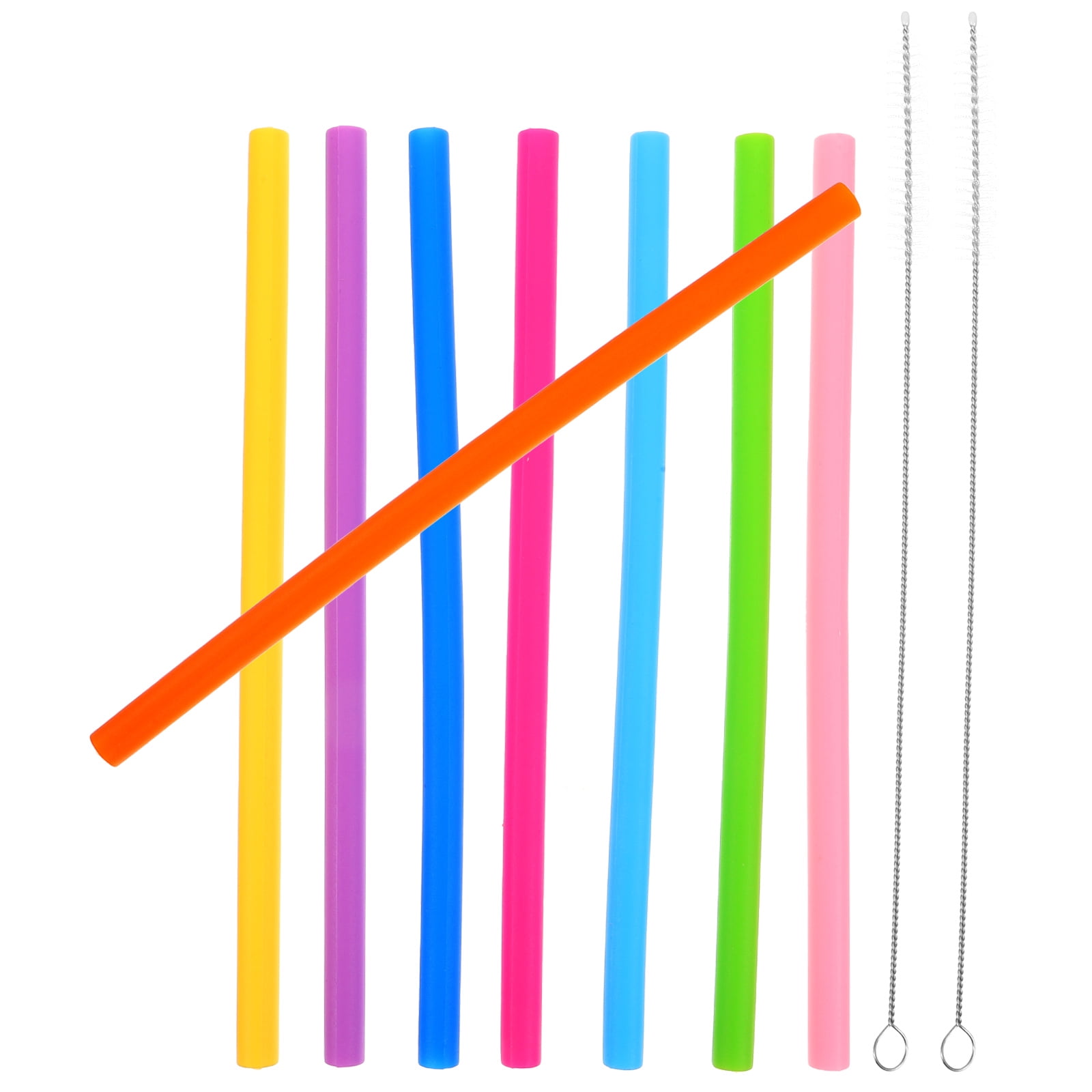Silicone Shaped Straw Straws Drinking Reusable Water Decorative ...