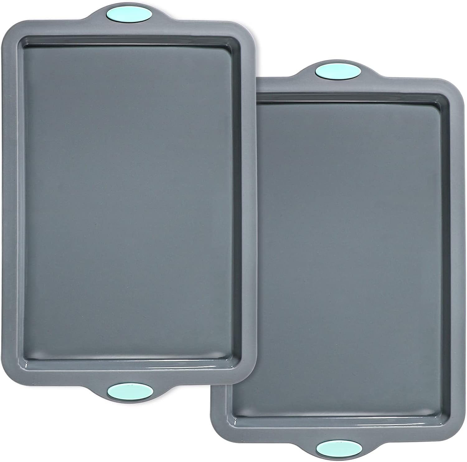 Silicone Sheet Cake Pan, 14 Inch Silicone Sheet Pans 2 Pack Cookie ...