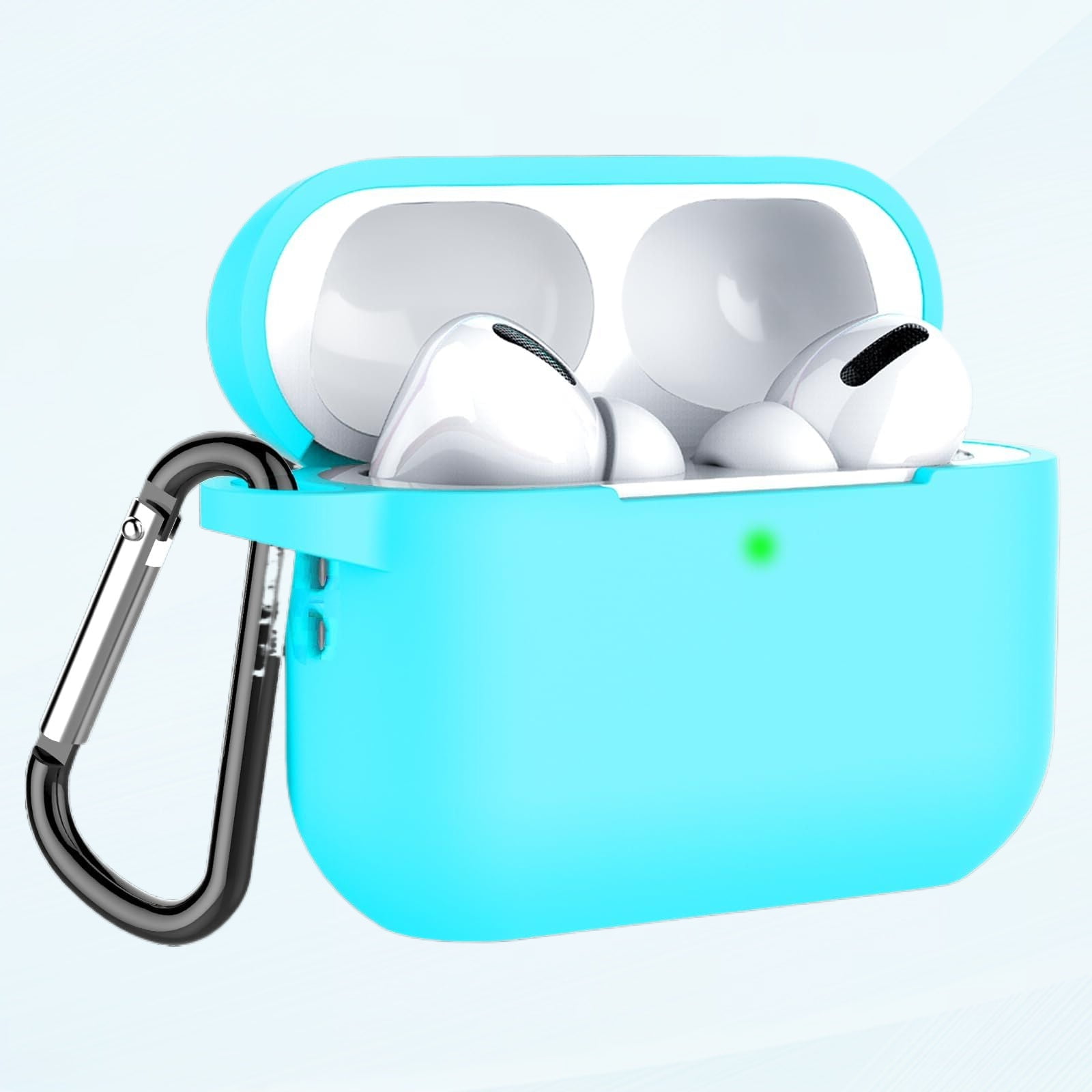 Silicone Shock Absorption Soft Protective Case with Keychain for Apple ...