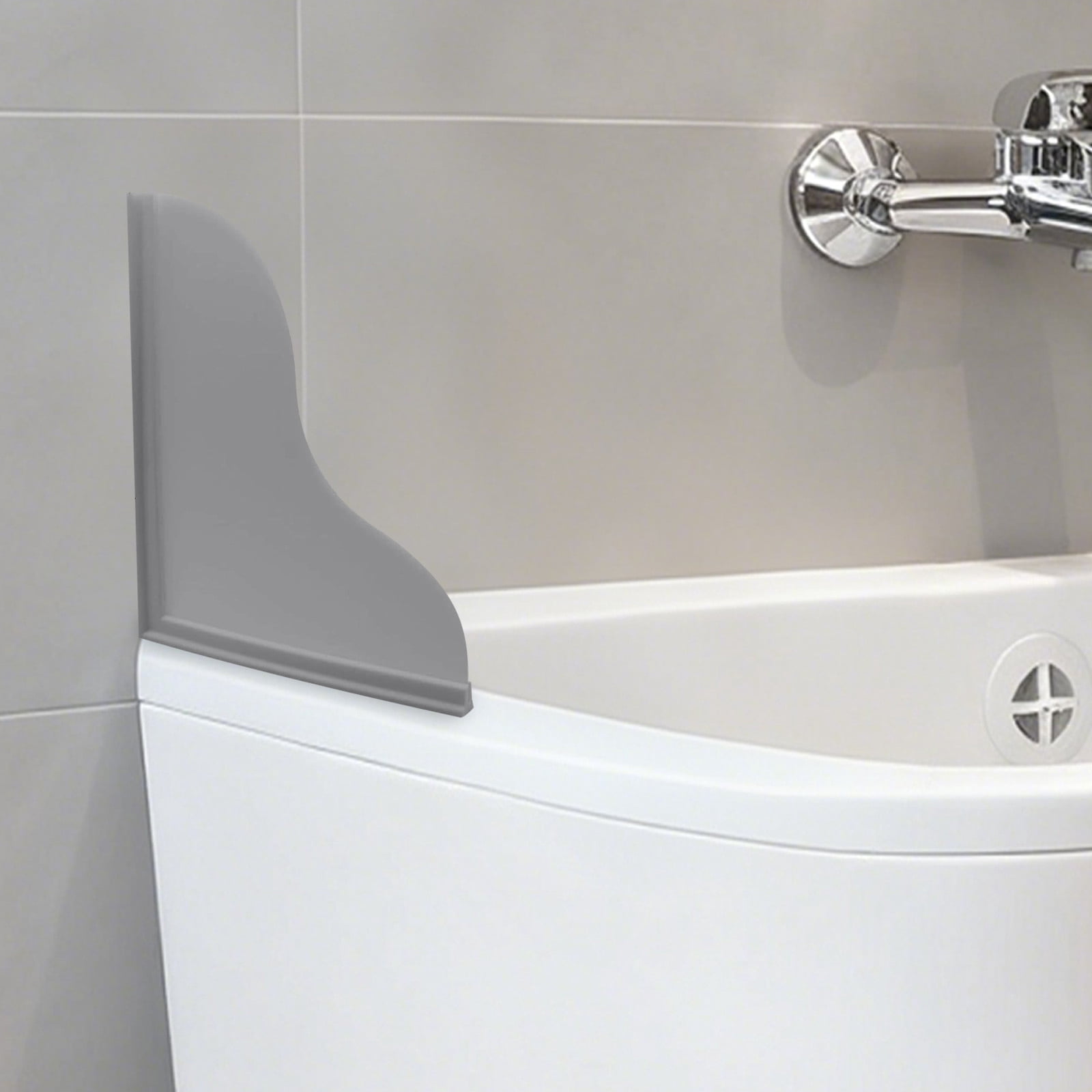 Silicone Shower Guard for Bathtub Water Containment and Leak Prevention ...