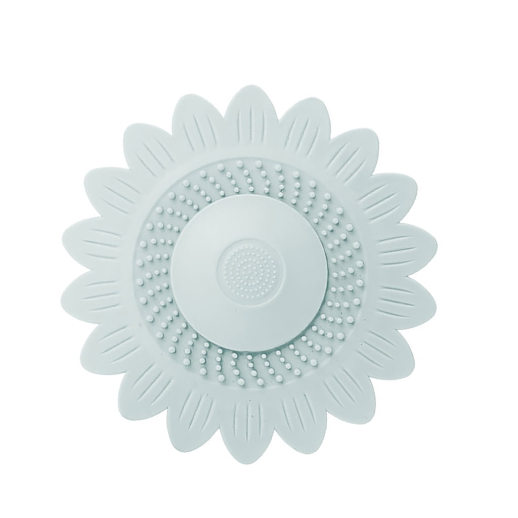 Silicone Sink Drain Plug Hair Catcher Universals Sink Drain Stopper ...