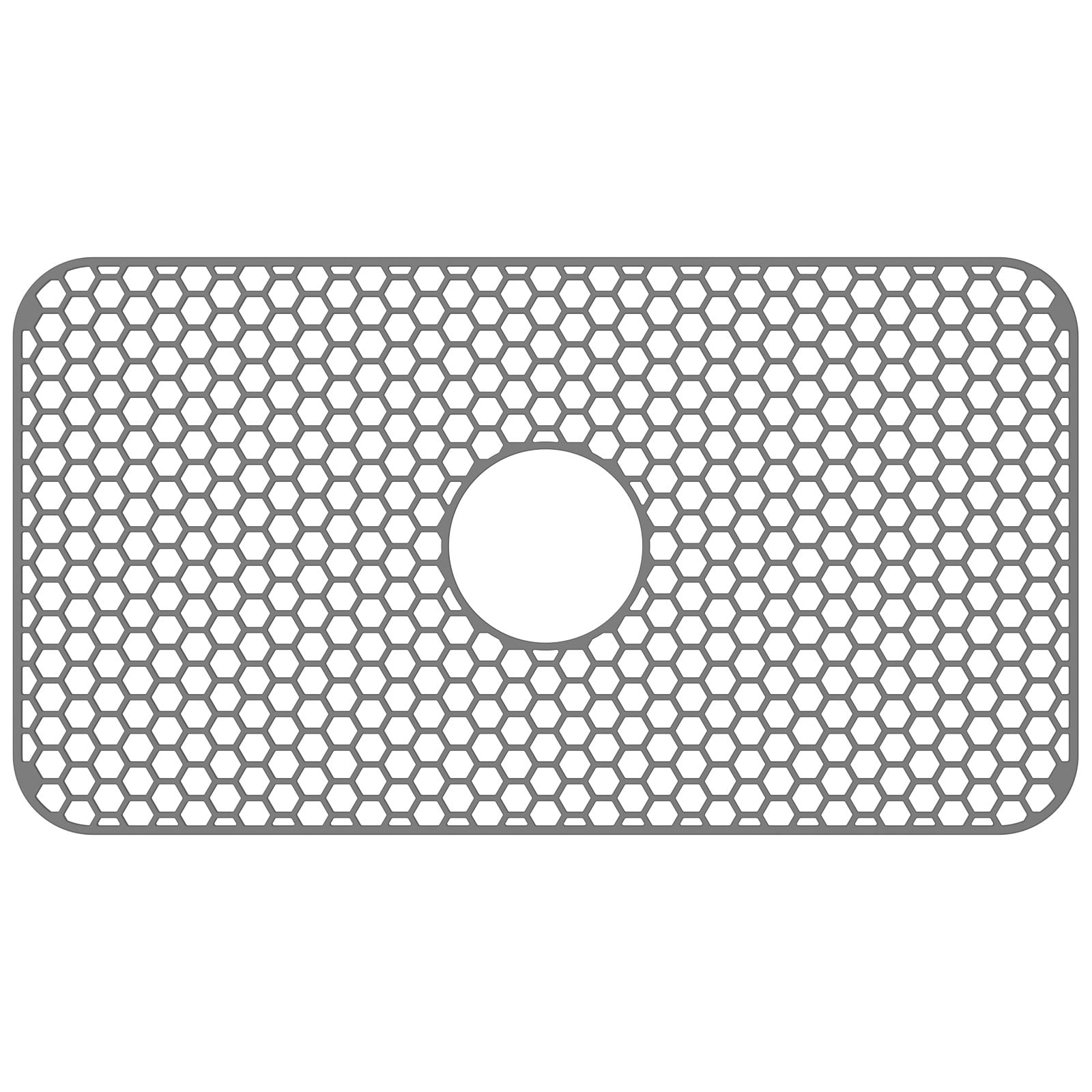 Silicone Sink Mat Nonslip Sink Mat Grid Silicone Sink Protector Kitchen ...