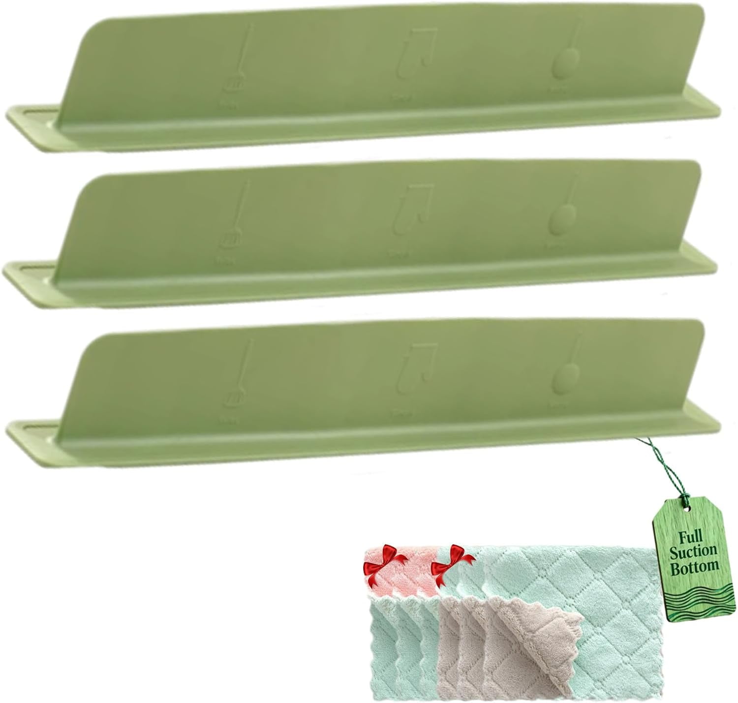 Silicone Sink Splash Guard, Anti-Splash Sink Baffle with Suction Cups ...