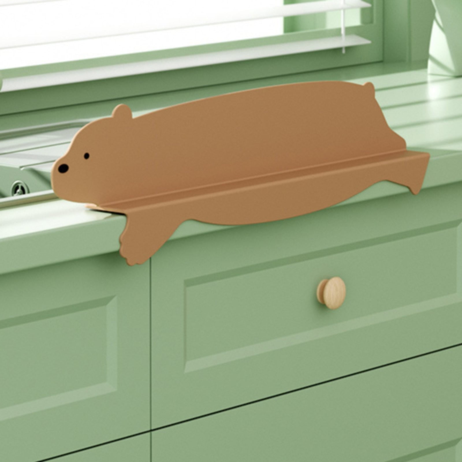Silicone Sink Splash Guard Cute Bear Shaped Water Splash Guard Kitchen ...