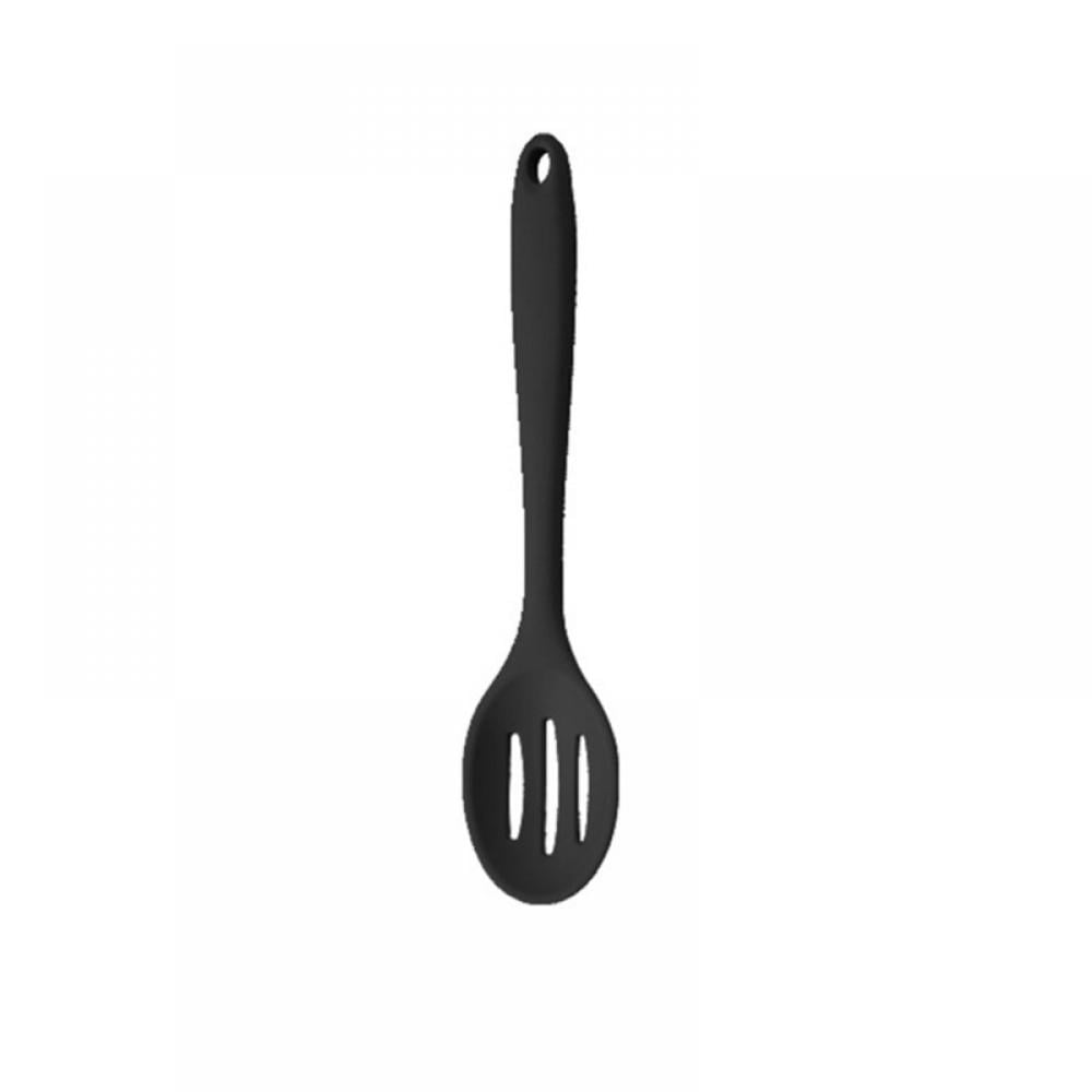 Silicone Slotted Spoons 10.6 Inch Silicone Nonstick Mixing Spoon Large ...