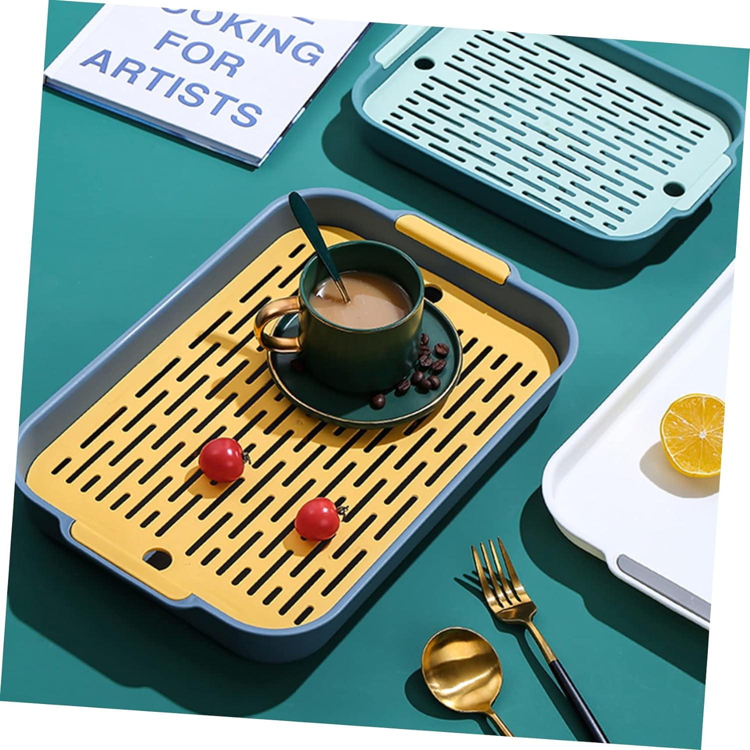 Silicone Small Cup & Dish Drying Rack Kitchen, Drain Board for Kitchen ...